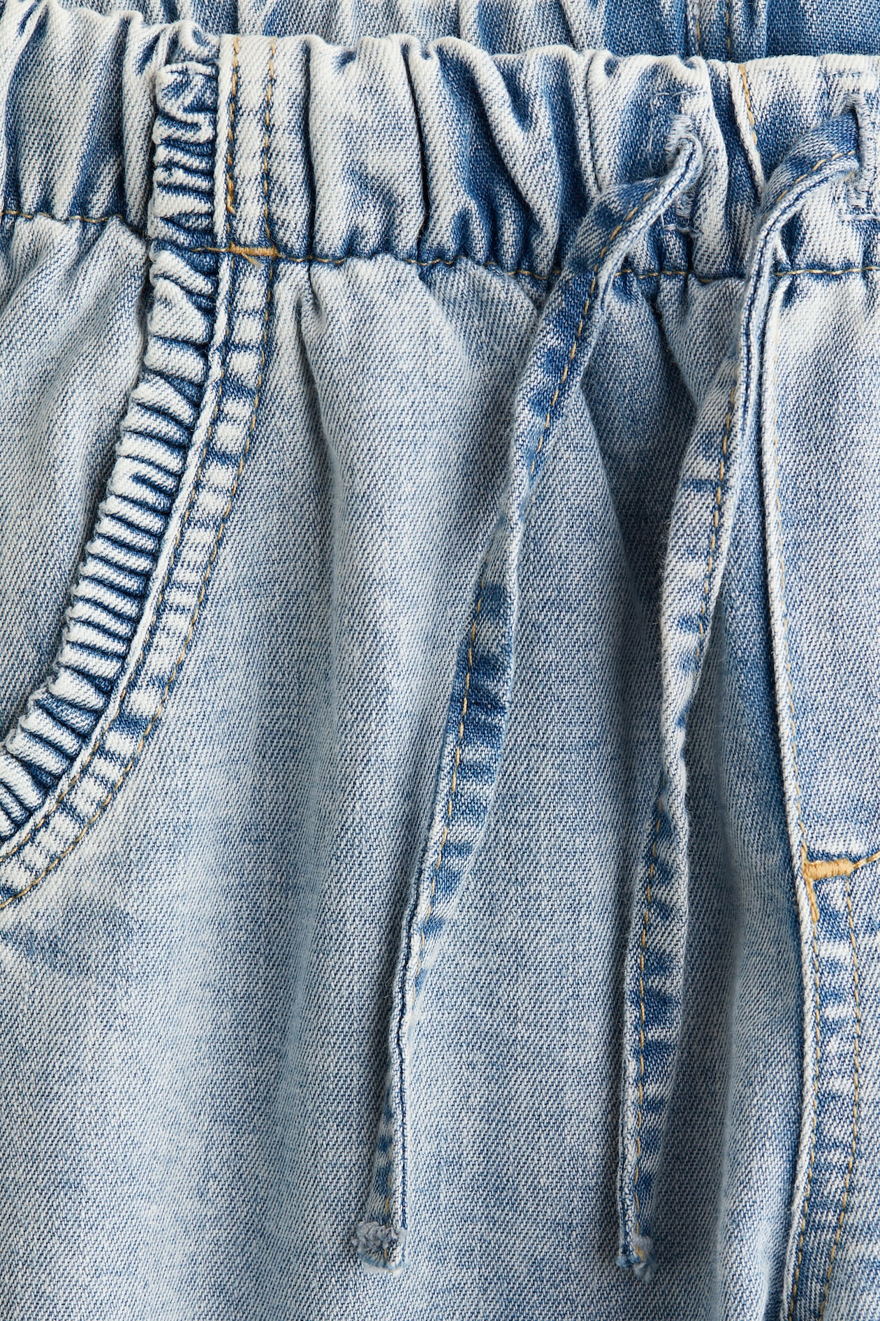 Washed denim blue Denim joggers for kids | H&M GB