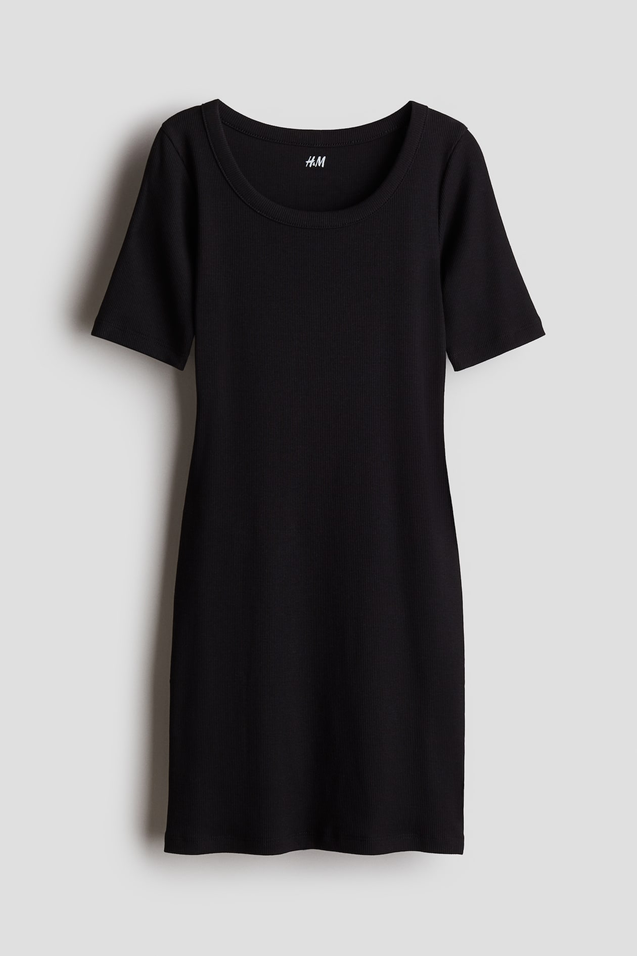 Abito in cotone a coste - Nero - BAMBINO | H&M IT