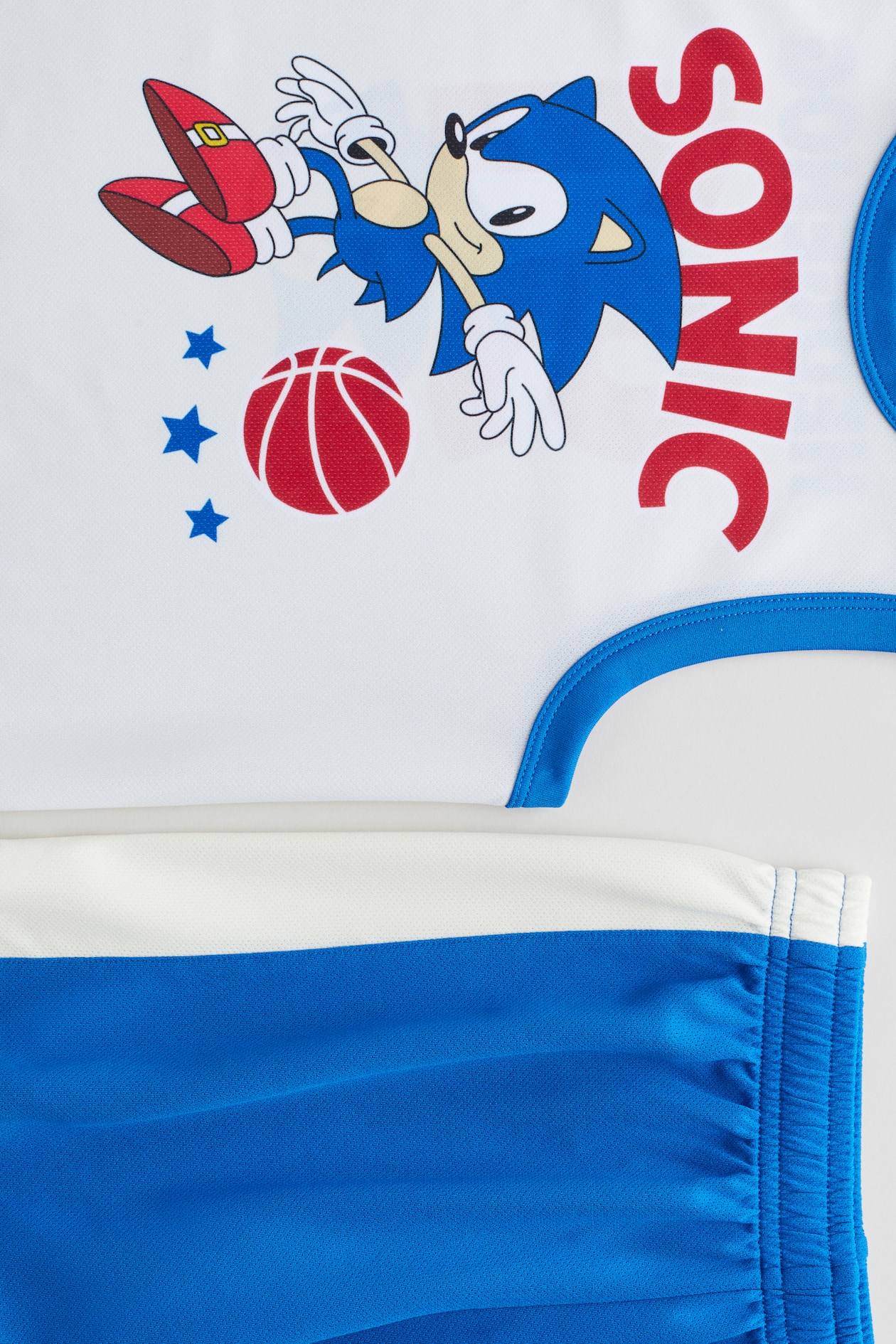 White/Sonic the Hedgehog 2-Piece Basketball Set for kids | H&M CA