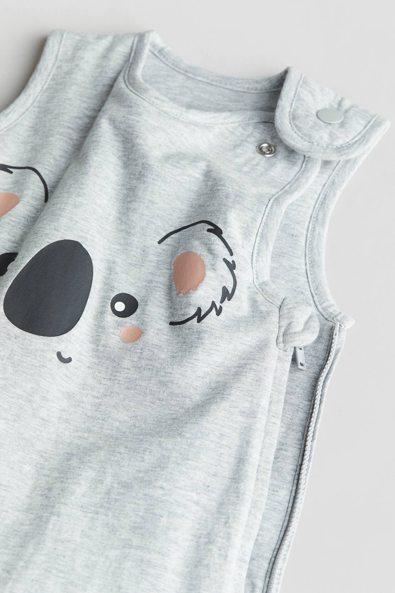Light grey marl/Koala Printed sleep bag for kids | H&M GB