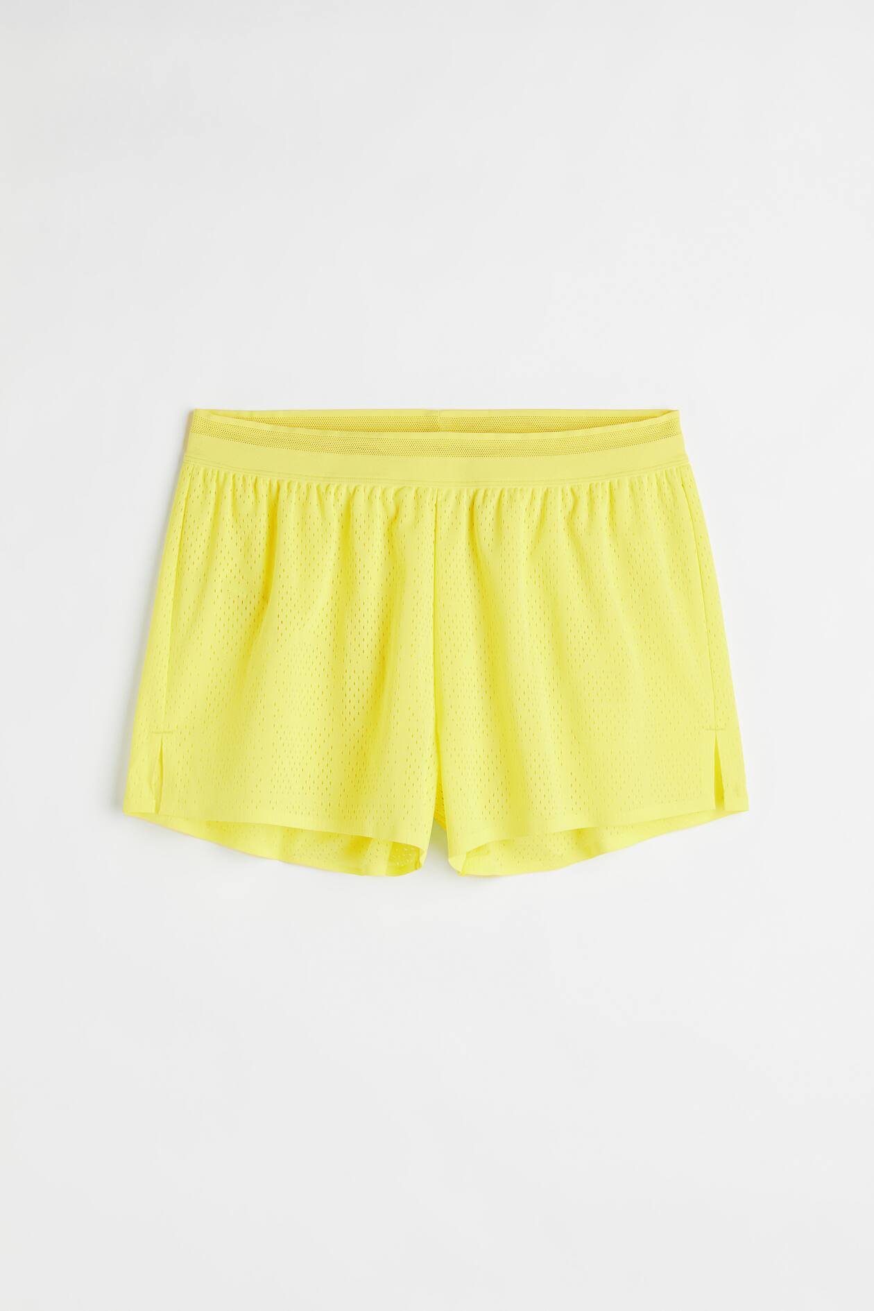 Running Shorts - Bright yellow - Men | H&M CA