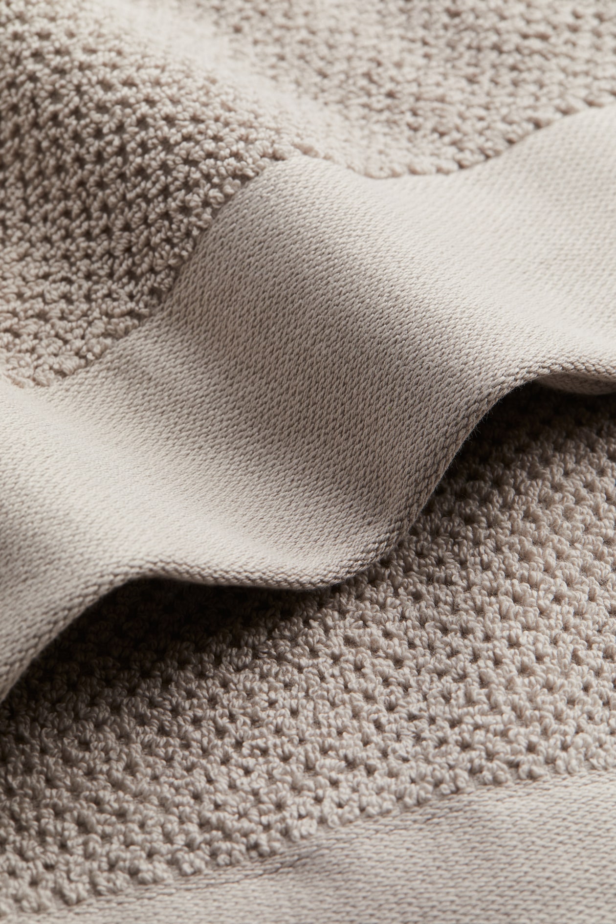 Cotton Terry Bath Sheet - Taupe - Home All | H&M US