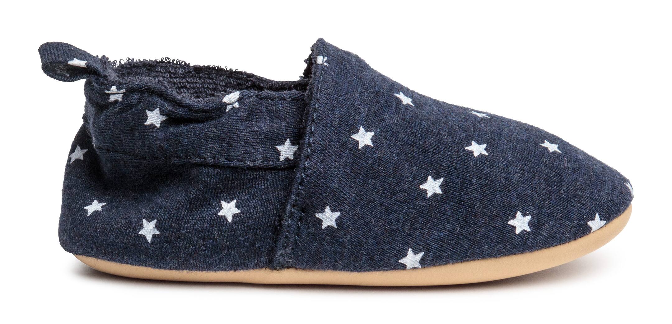 Soft Slippers - Dark blue/stars - Kids | H&M US