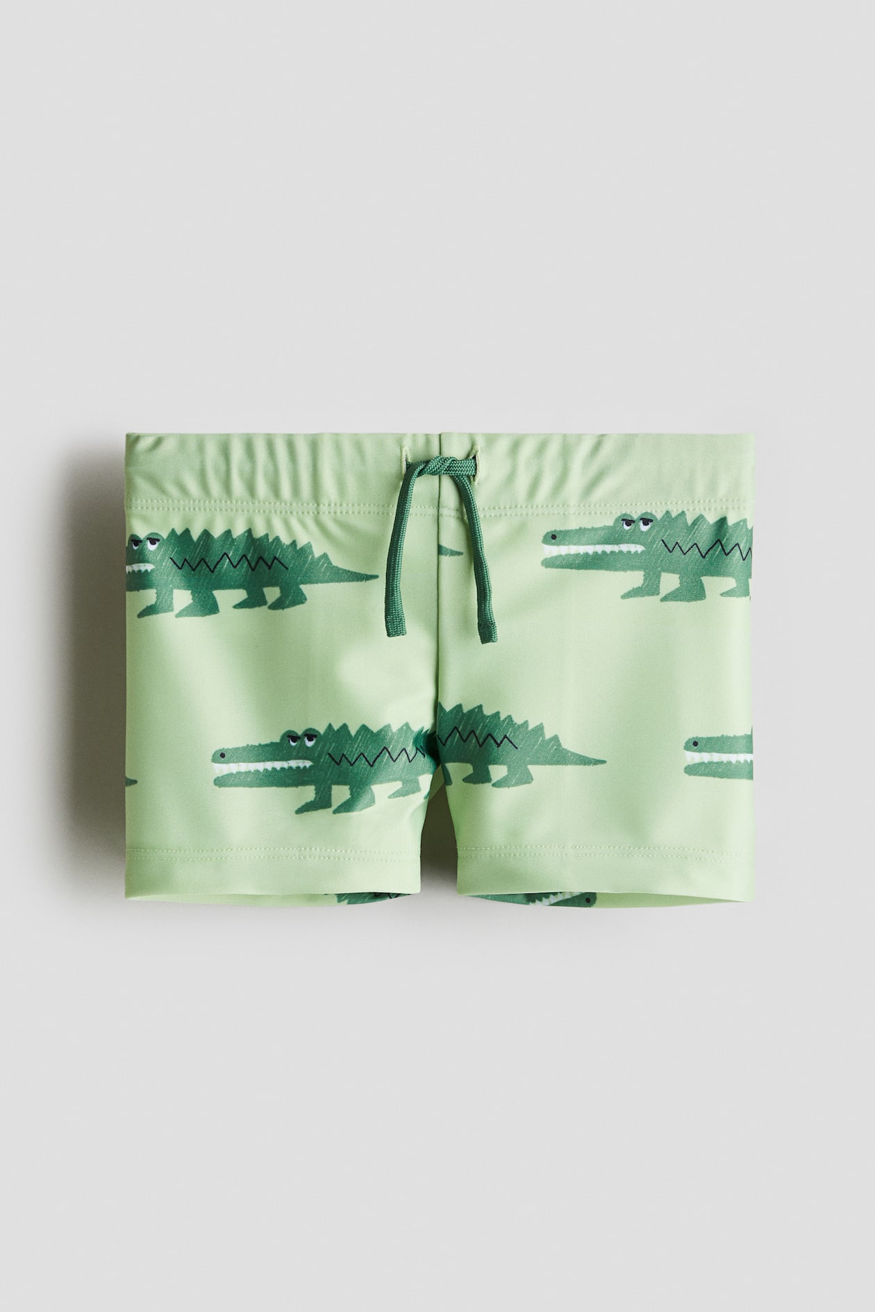 Bañador ajustado con diseño estampado - Verde claro/Cocodrilos - NIÑOS ...