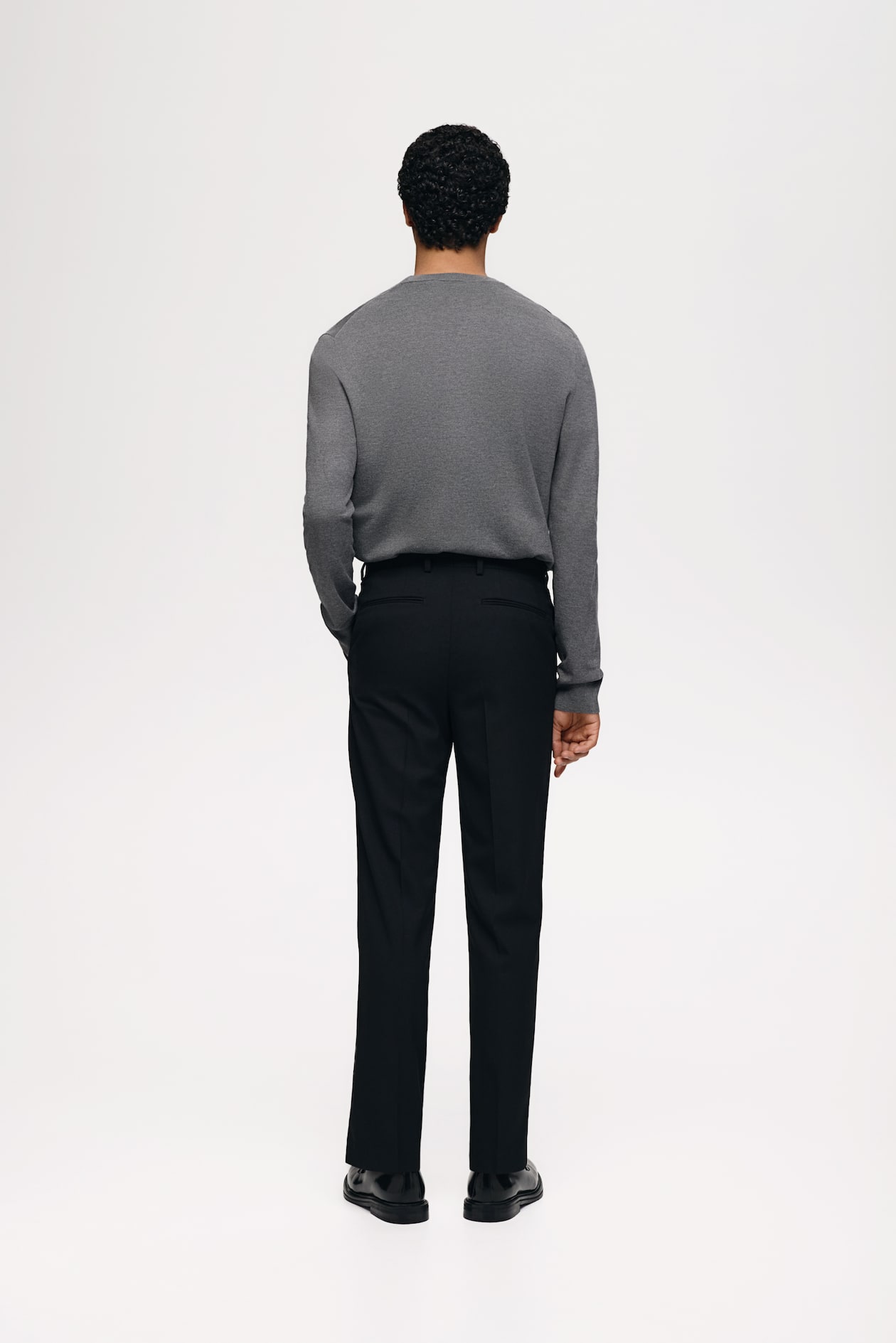 Slim-Fit Suit Pants - Black - Men | H&M US