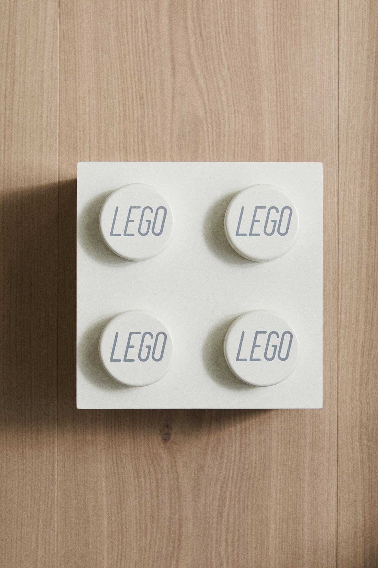 White/LEGO Wooden storage box at H&M Home | H&M GB
