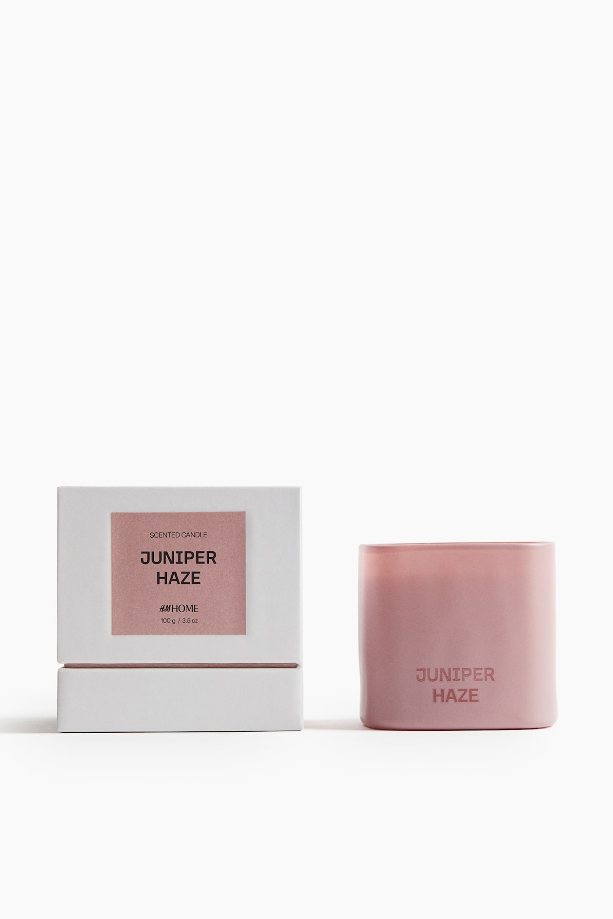 Juniper Haze Scented Candle in Glass Holder at H&M Home | H&M CA