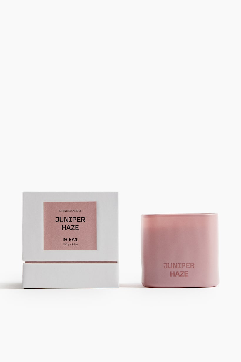 Juniper Haze Scented Candle in Glass Holder at H&M Home | H&M US