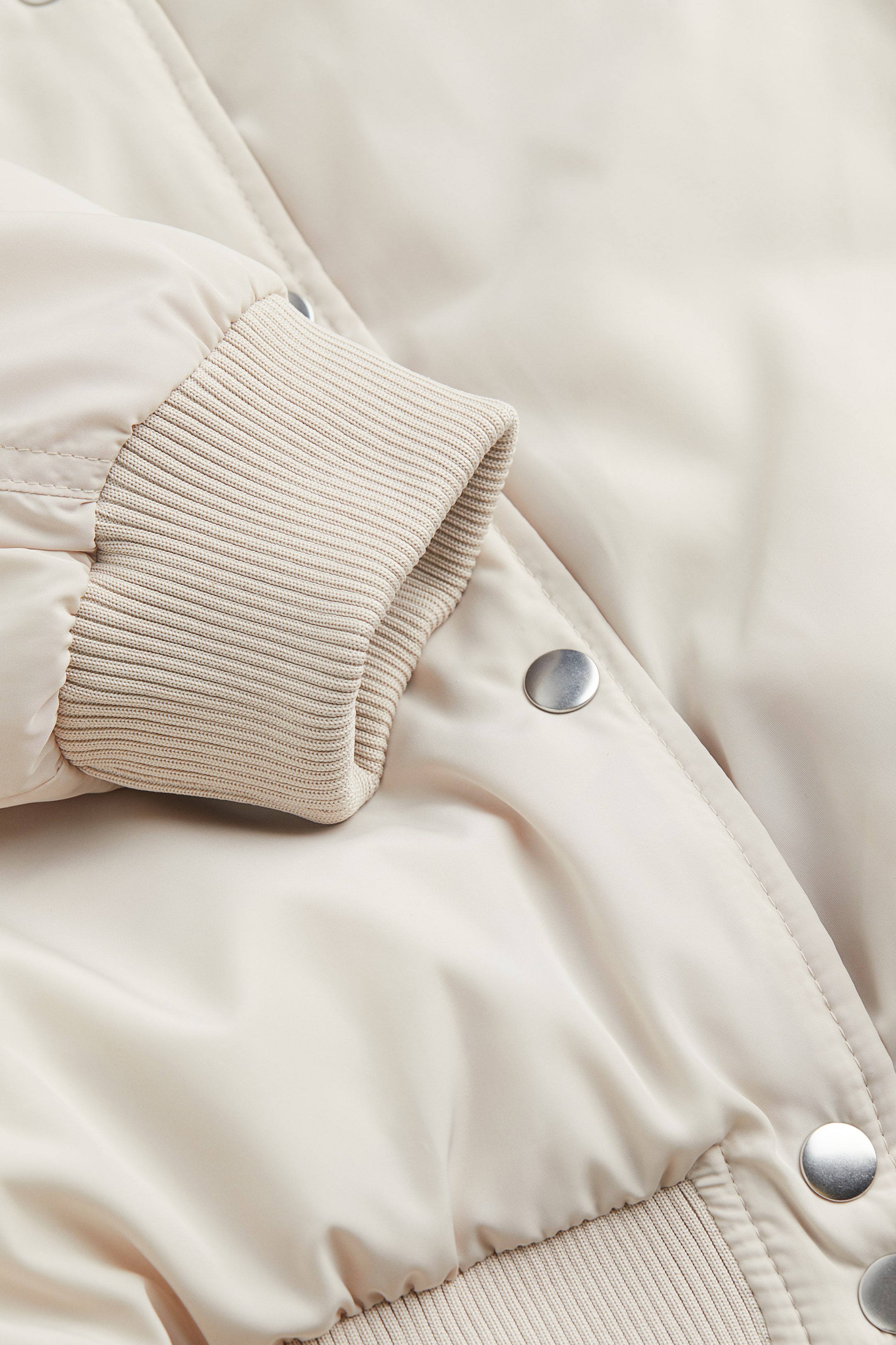 Bomber jacket - Light beige/Racer - Ladies | H&M IE