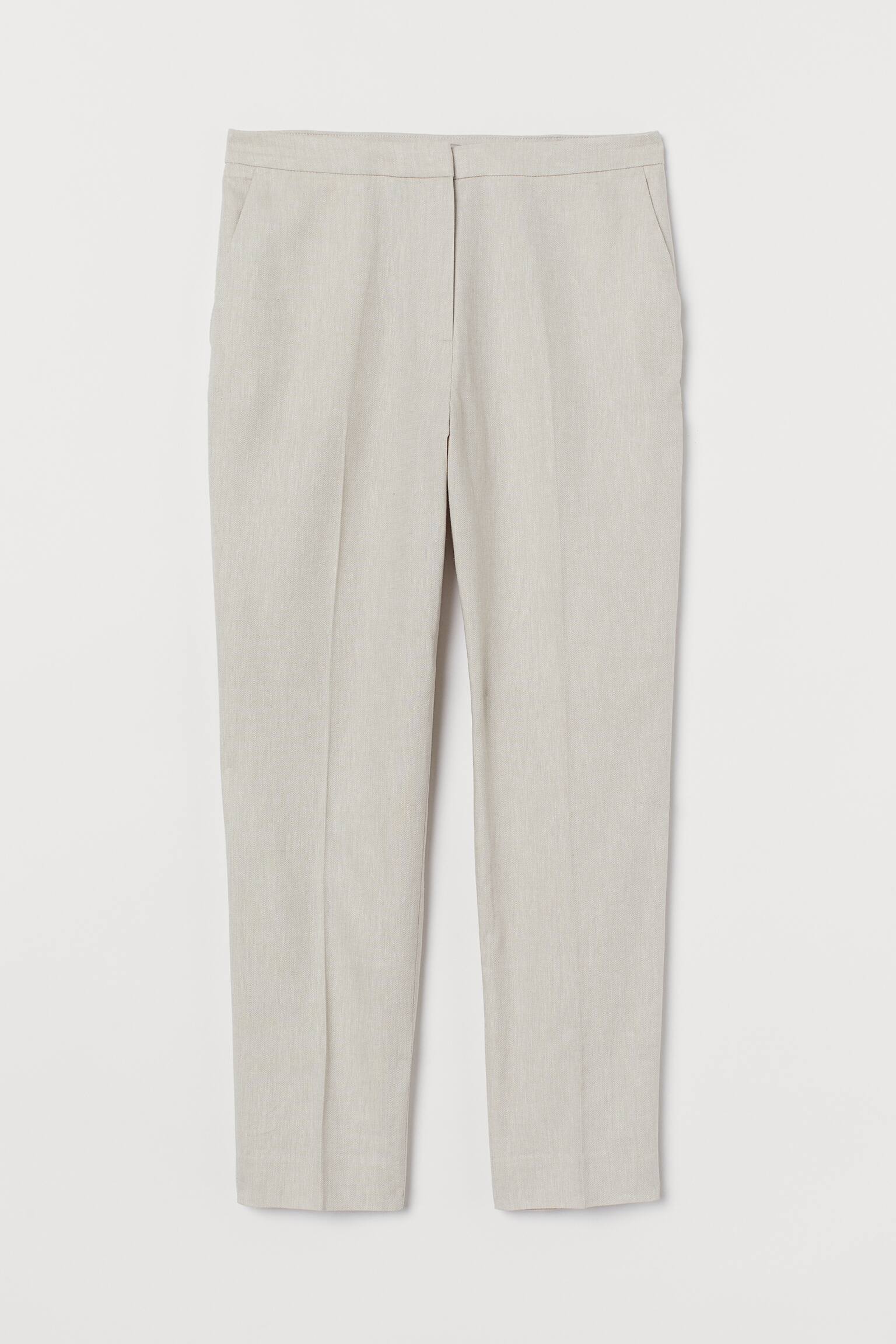 Slacks - Light beige - Ladies | H&M CA