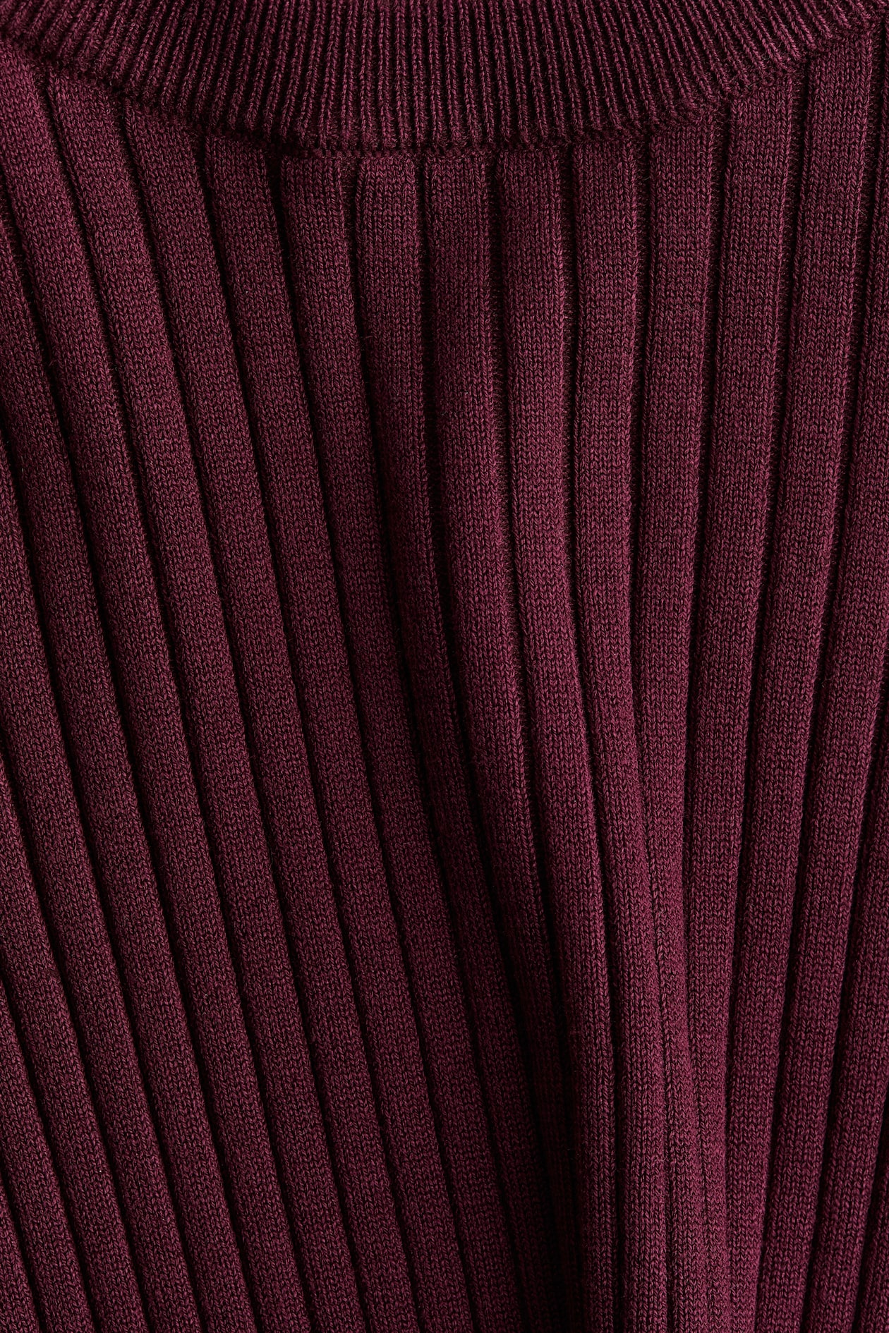 Dark red Rib-knit Sweater for kids | H&M CA