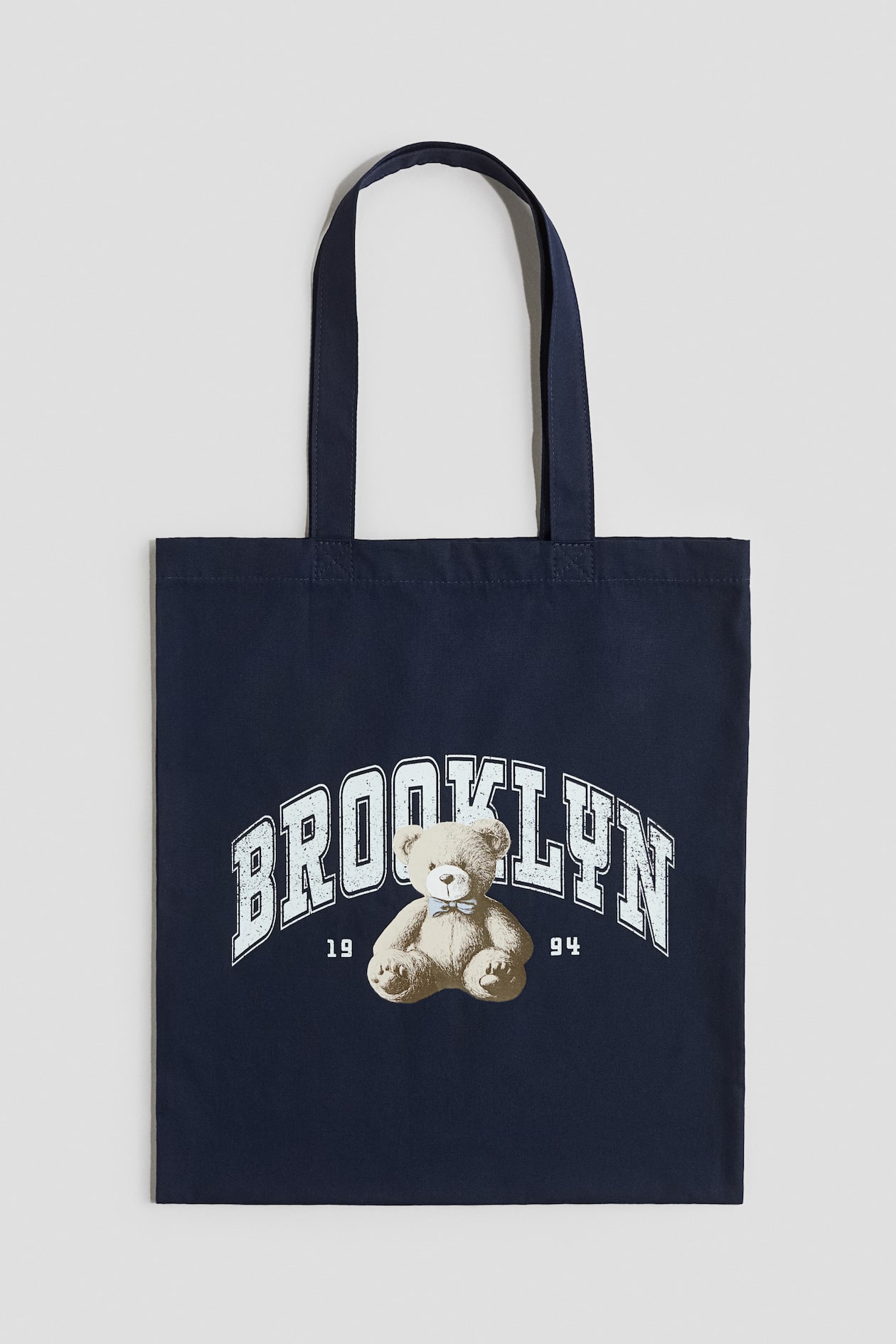 Black/Brooklyn Printed canvas tote bag for kids | H&M IE