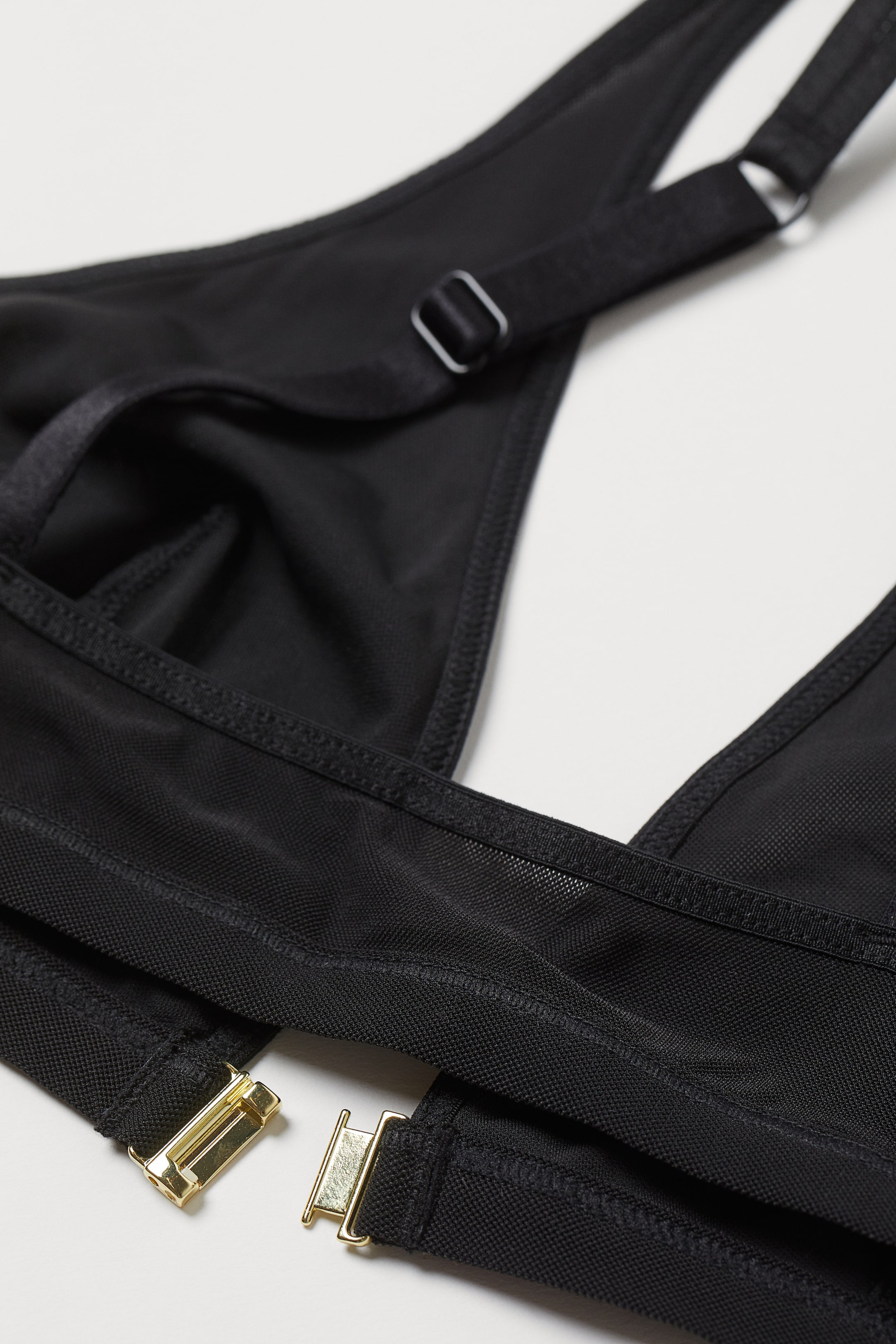 Soft-BH aus Mesh - Schwarz - Ladies | H&M DE