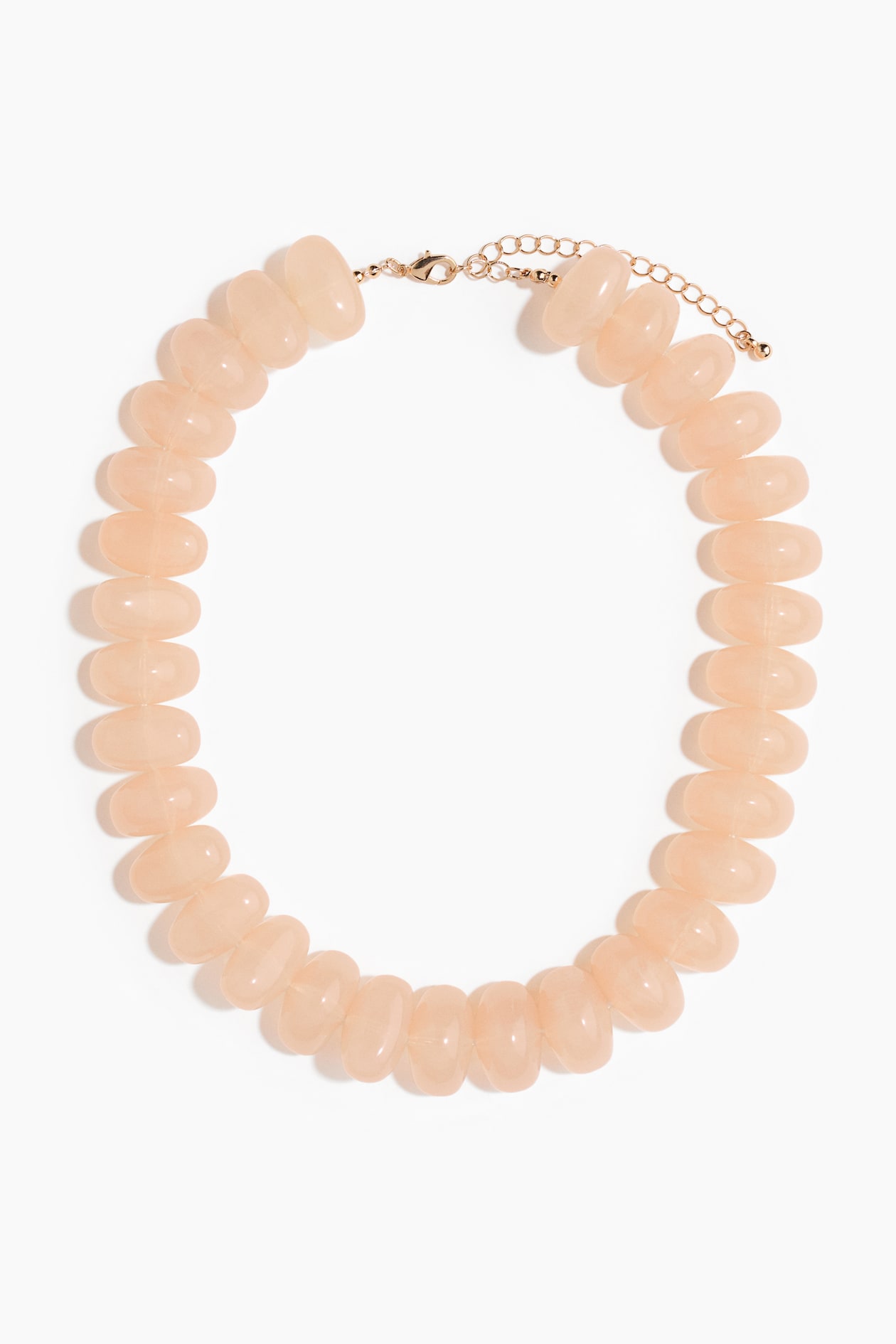 Collier avec perles de fantaisie - Rose poudre - FEMME | H&M CA
