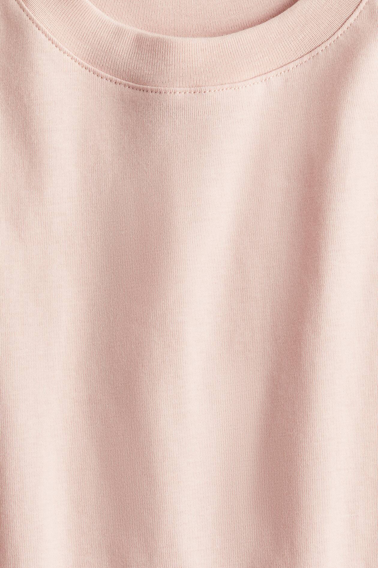 Light pink Boxy Cotton Tee for kids | H&M AU