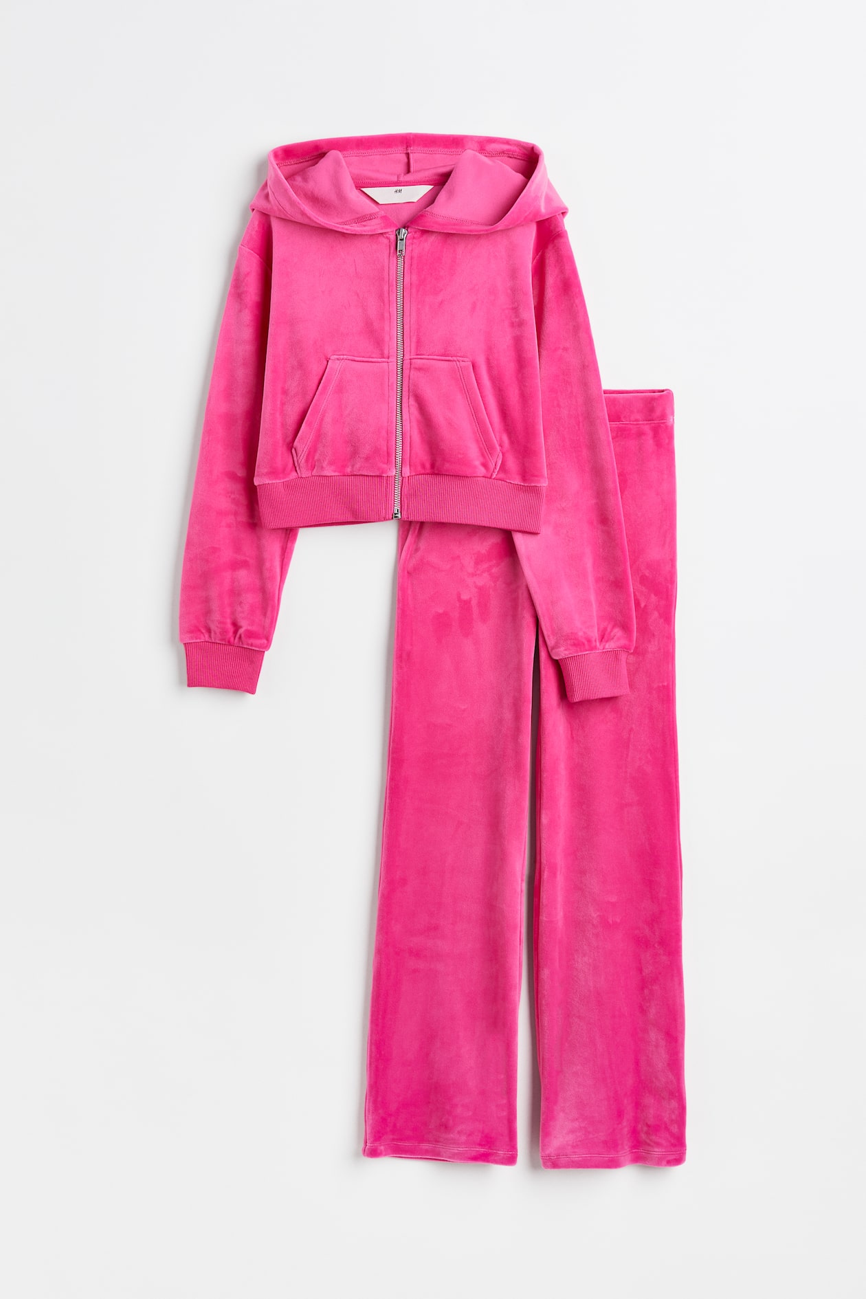 2-delat velourset - Cerise - BARN | H&M SE