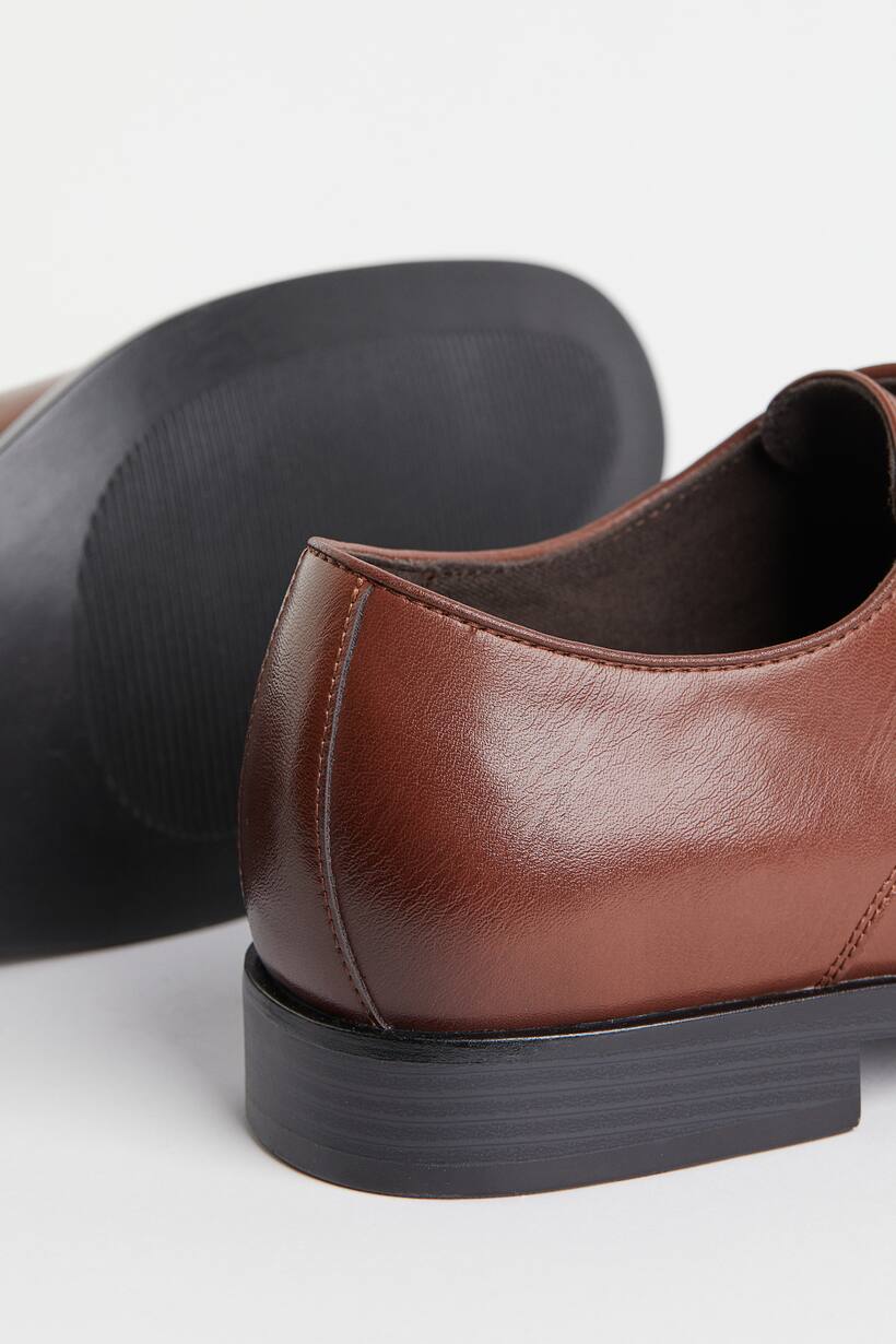 Men’s Dark brown Derby Shoes | H&M US