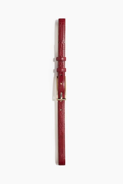 Women's Dark red Belt | H&M US