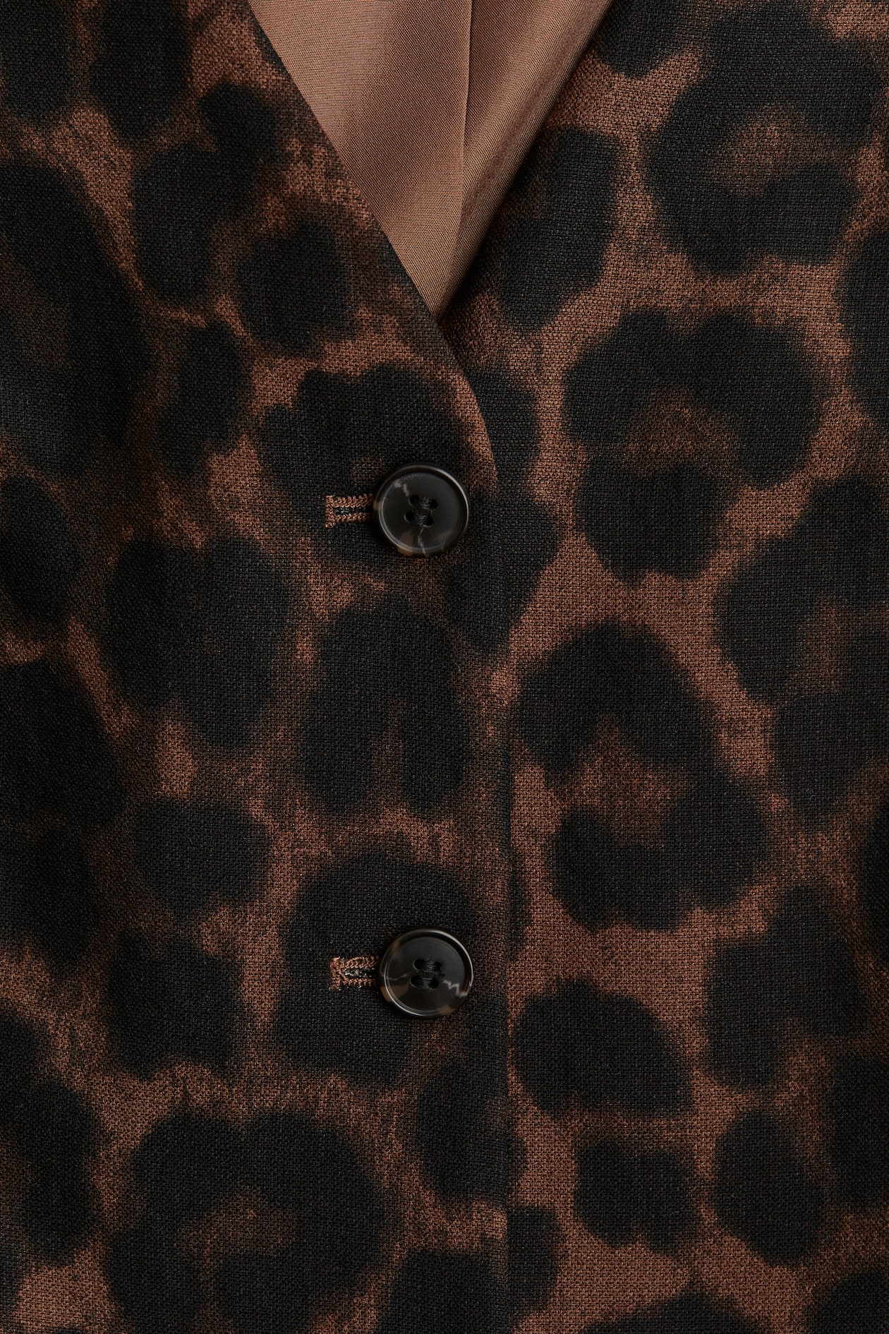 Short Vest - Brown/leopard print - Ladies | H&M US