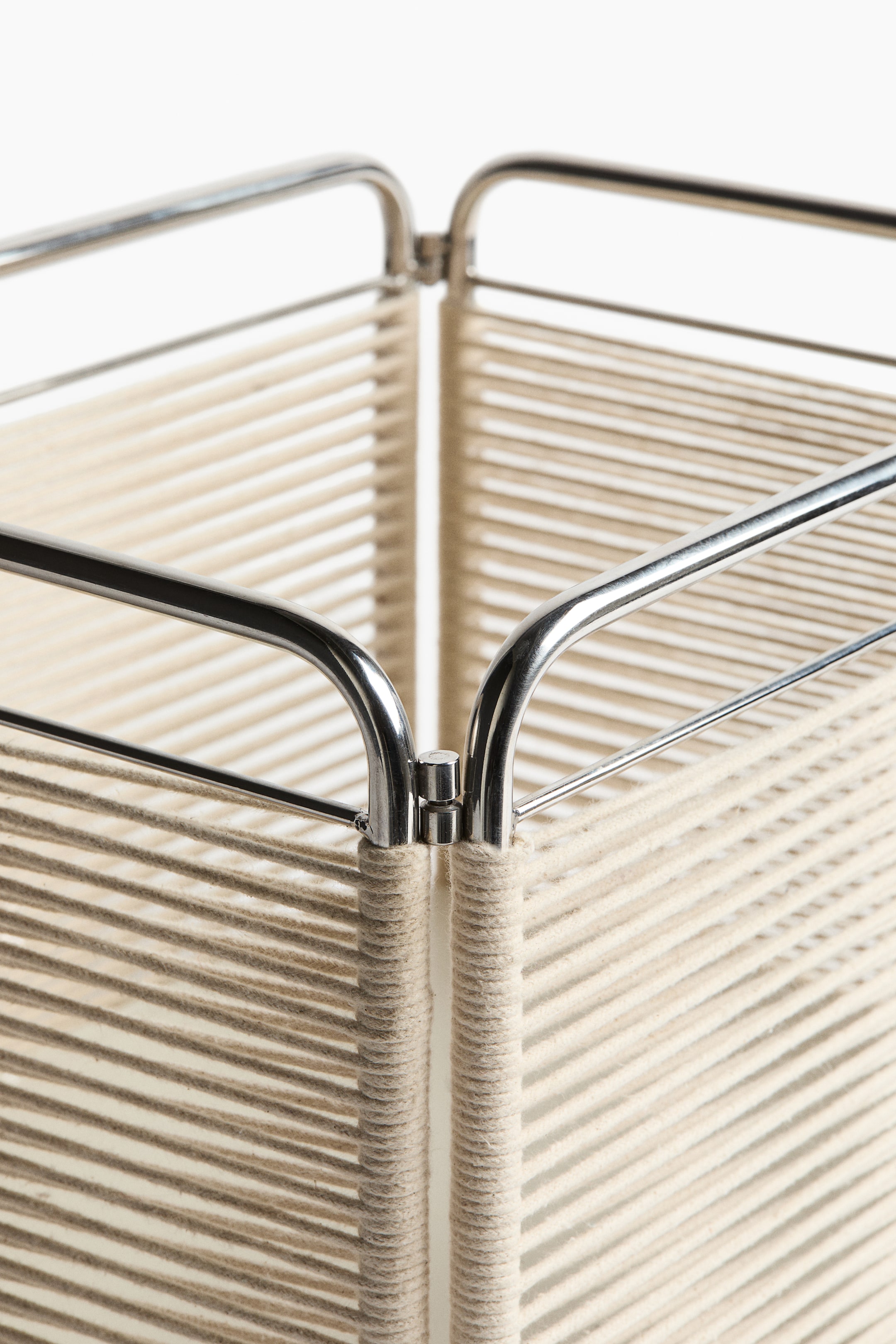 Foldable storage basket - Beige - HOME | H&M PL