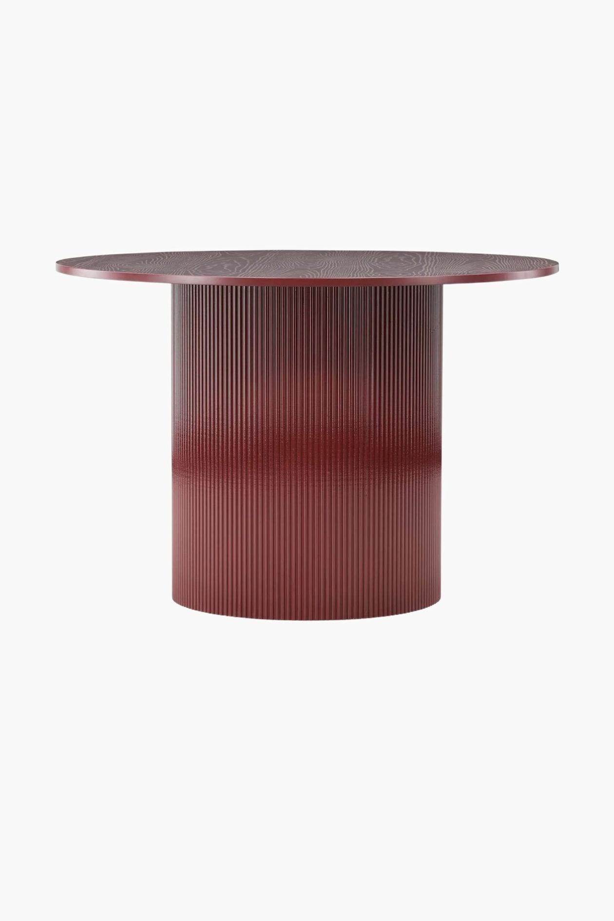 Lenox Runder Esstisch - Mdf, Burgunderrot - Venture Home - Home All | H ...