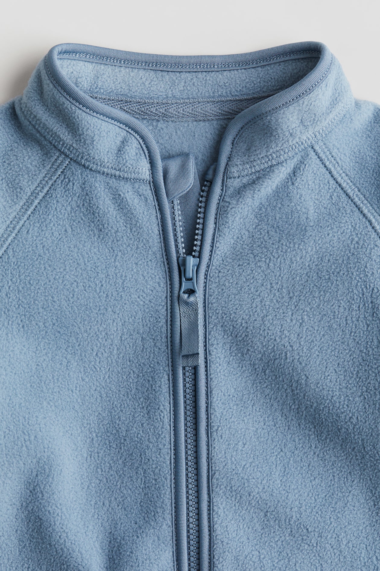 Light dusty blue Fleece Jacket for kids | H&M US