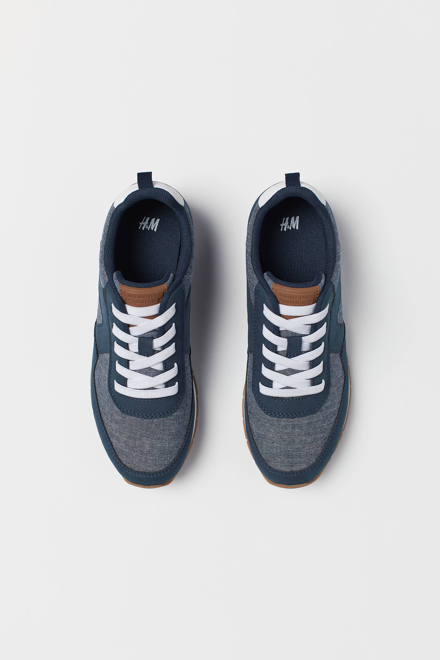 Mesh Sneakers - No heel - Dark blue - Kids | H&M US