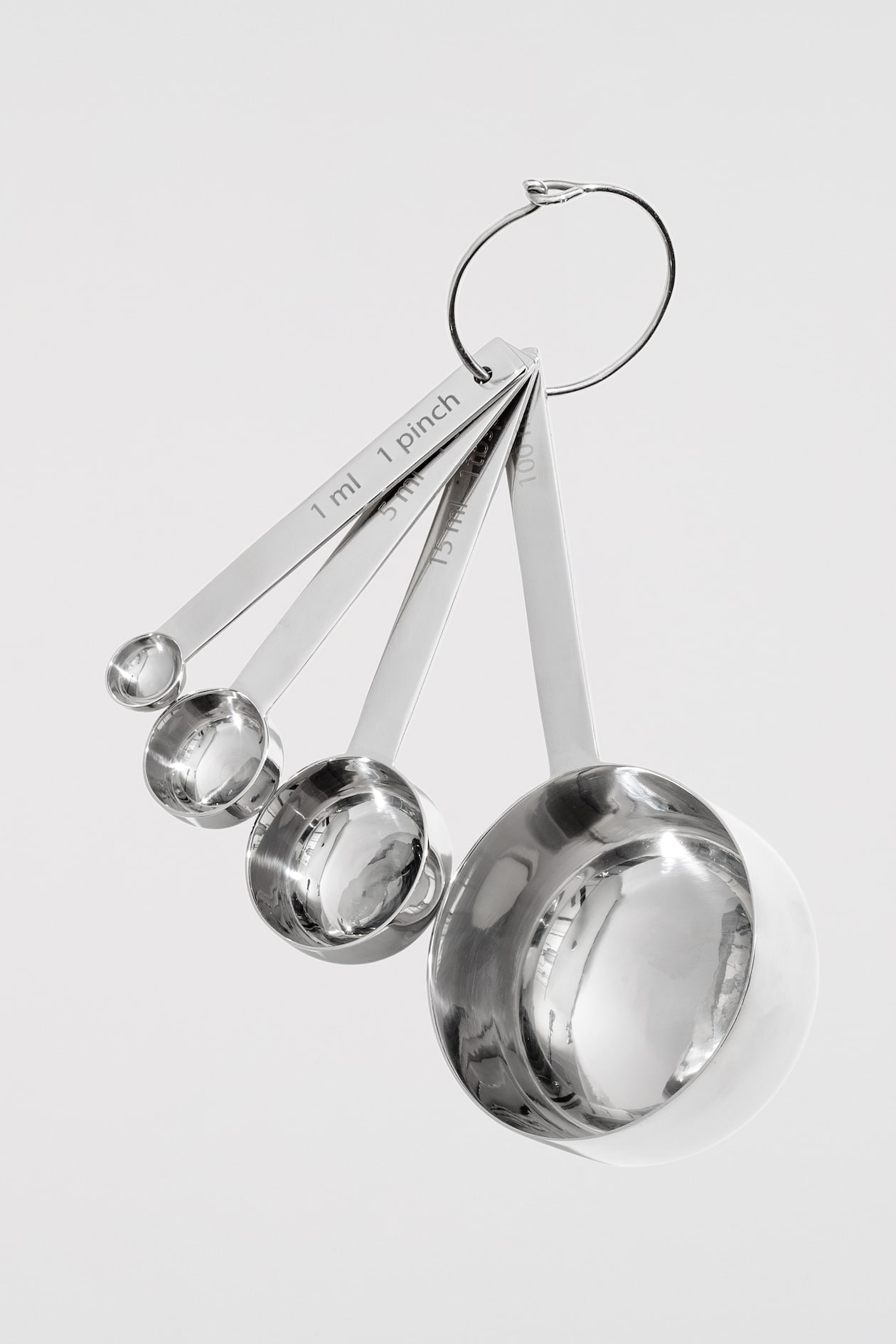 4-piece metal measuring set - Silver-coloured - Home All | H&M GB