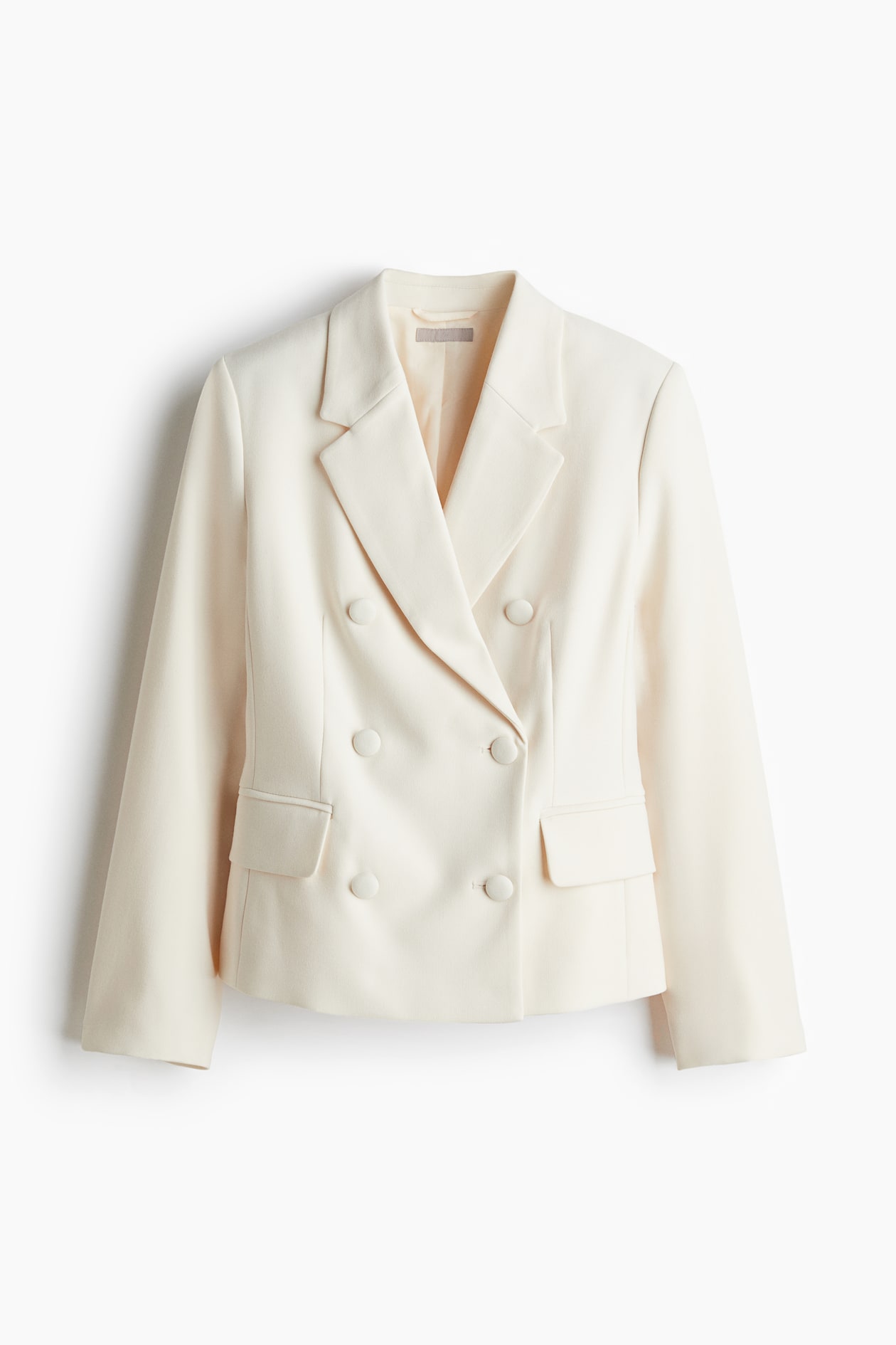 Priliehavé sako - Krémová - ŽENY | H&M SK