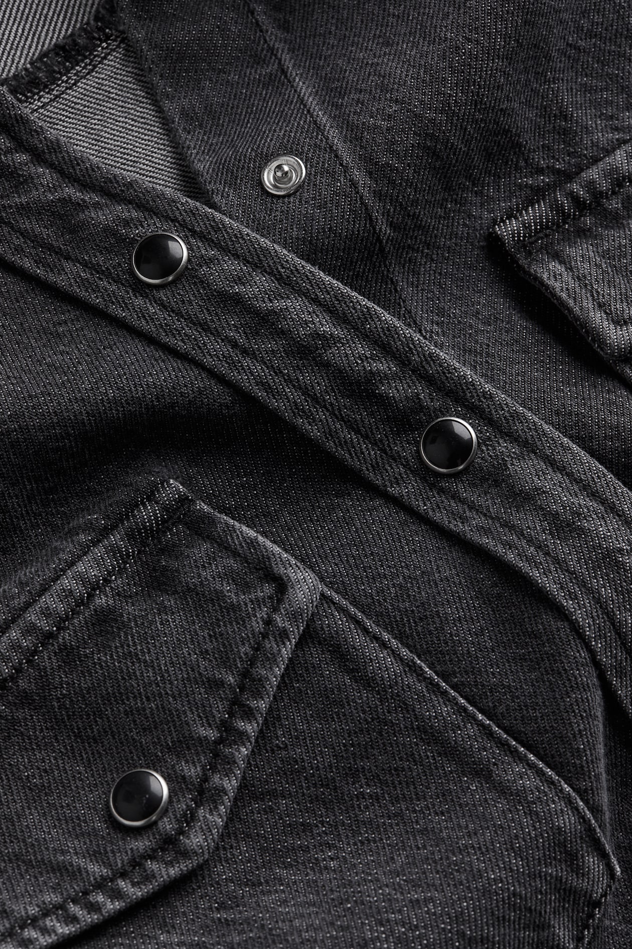Women's Dark denim grey Denim shirt | H&M GB