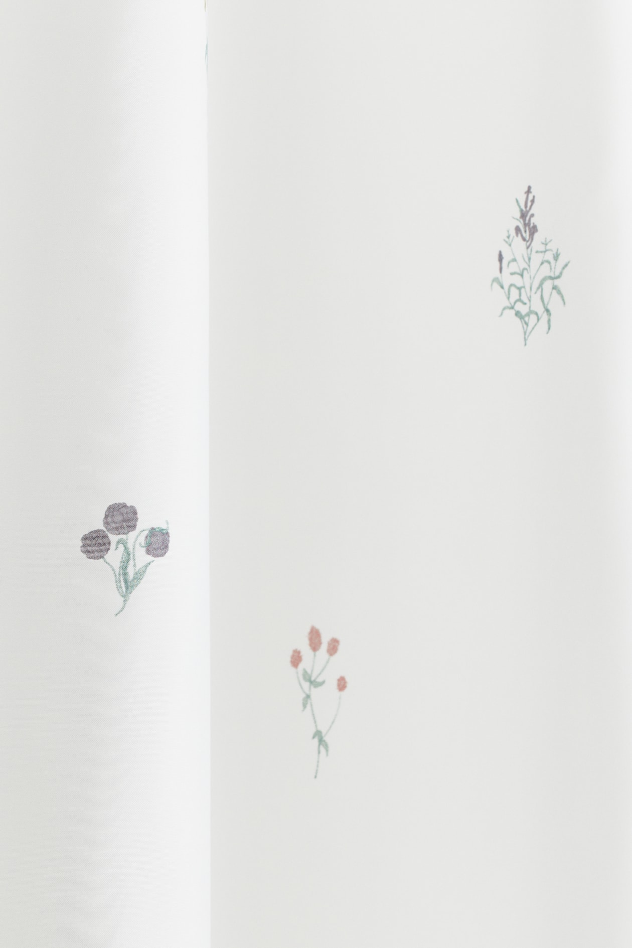 Floral Shower Curtain - White/floral - Home All | H&M US