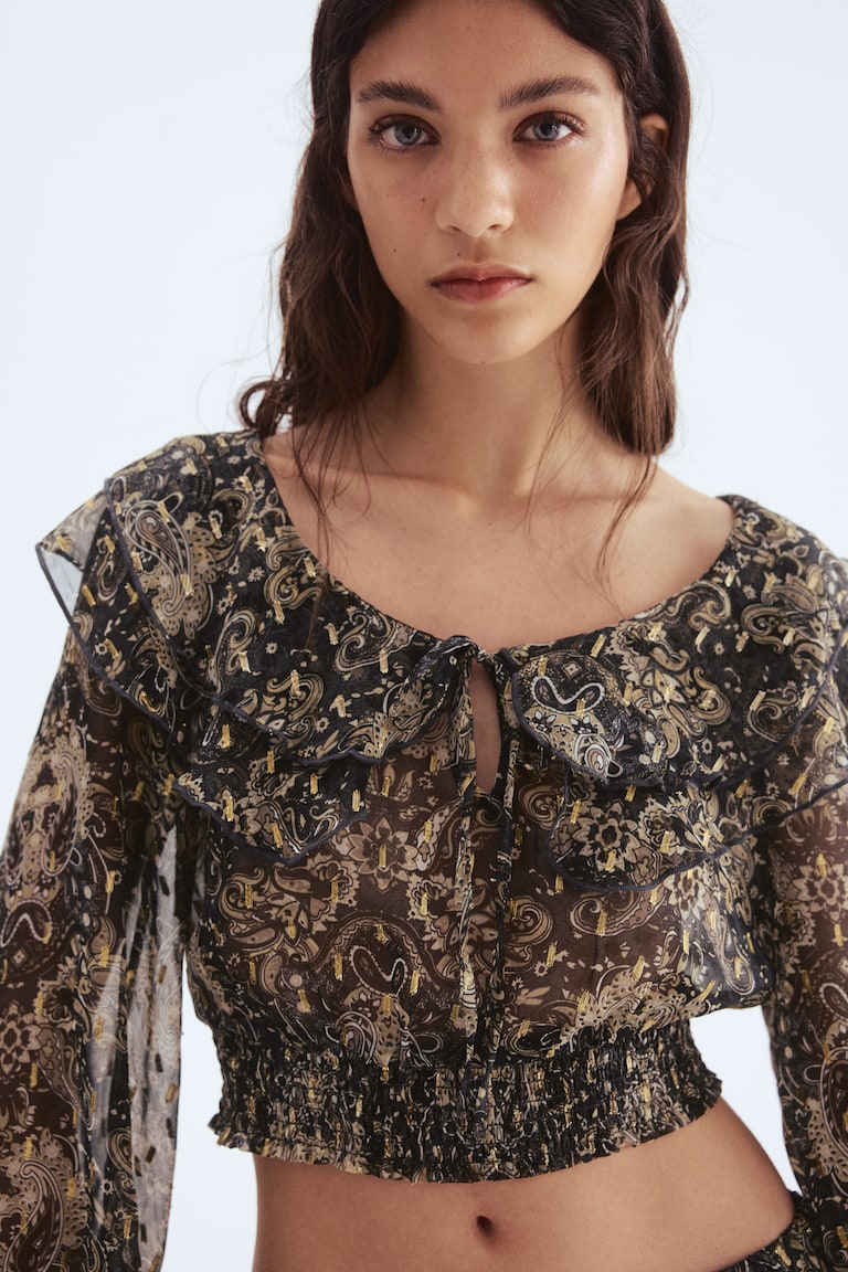 Camisas y blusas de gasa para mujer | elegantes y más | H&M ES
