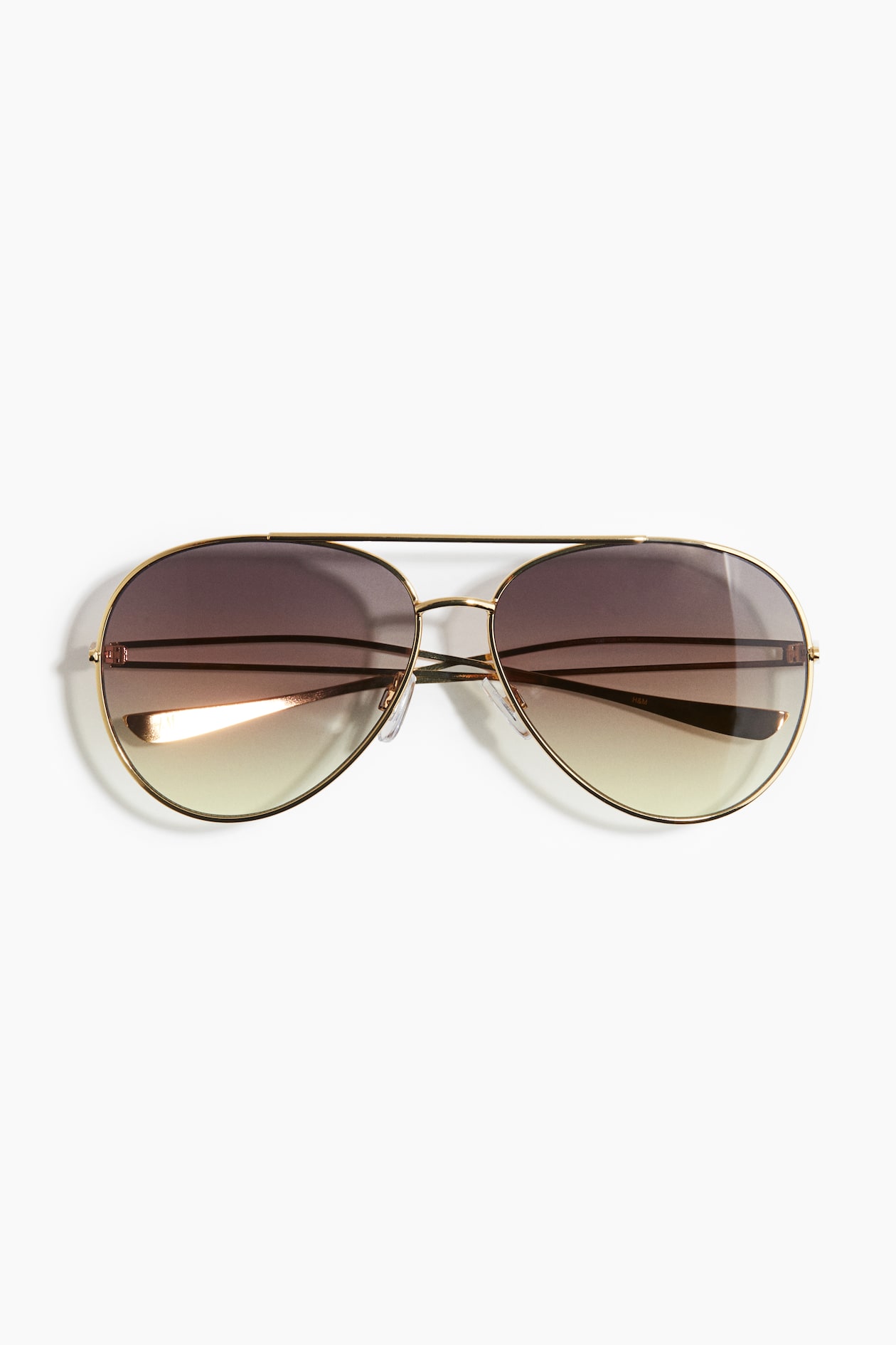 - Aviator-style sunglasses - Green/Gold-coloured - Ladies | H&M GB