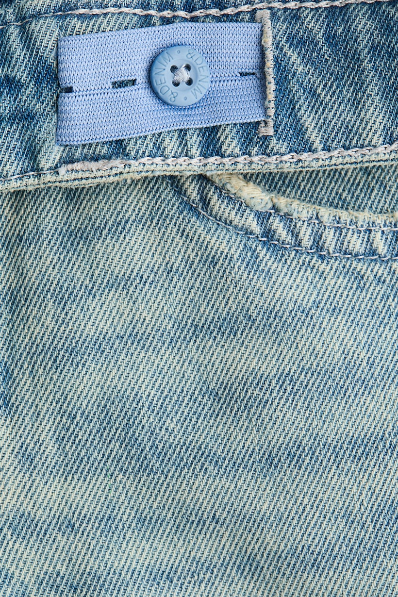 Light denim blue Beck Loose Fit Jeans for kids | H&M US
