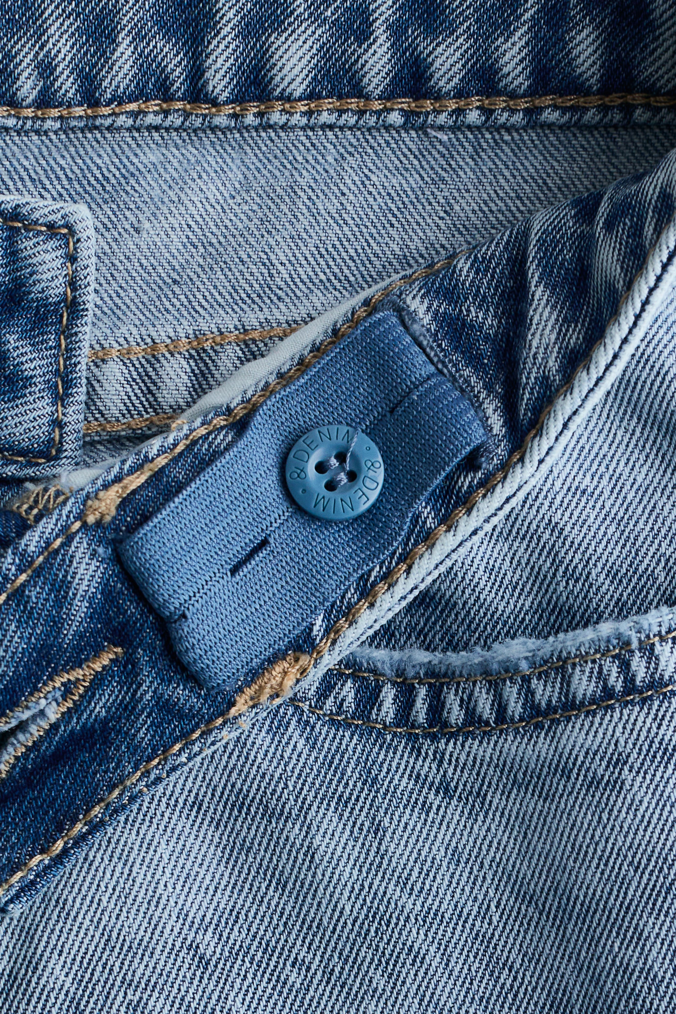 Light denim blue Straight Leg Jeans for kids | H&M CA