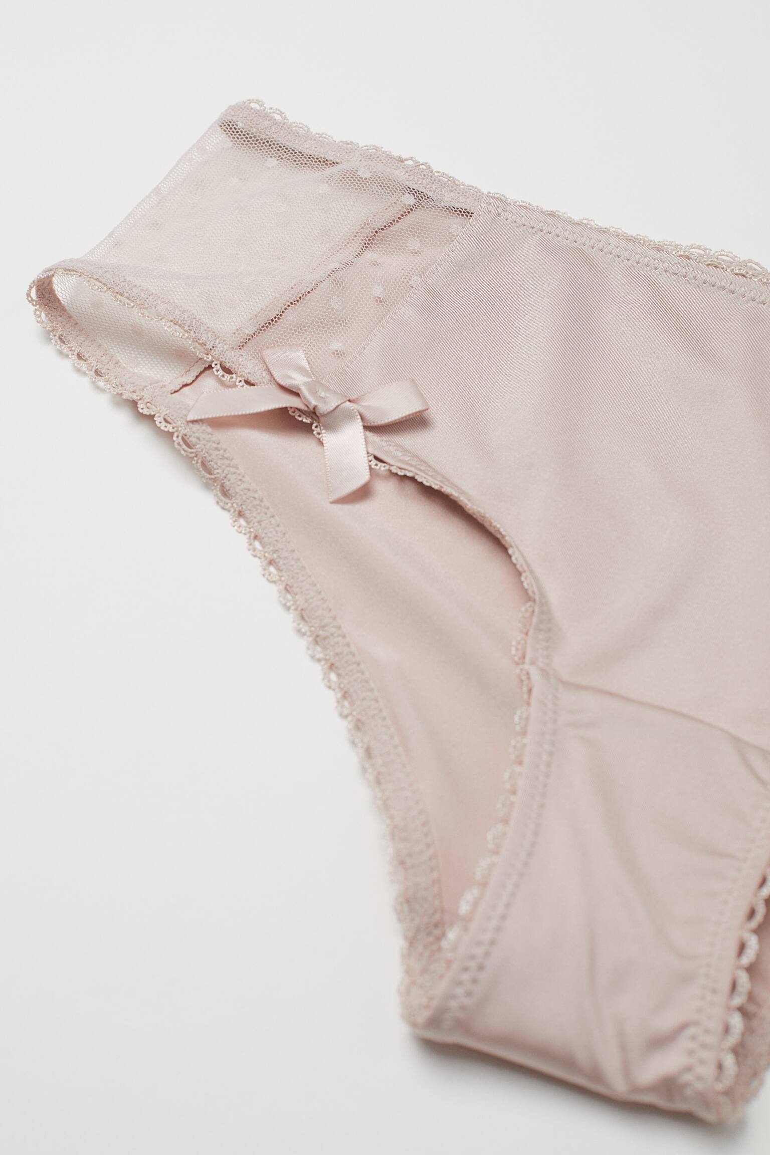 Microfiber Hipster Briefs - Light beige - Ladies | H&M US