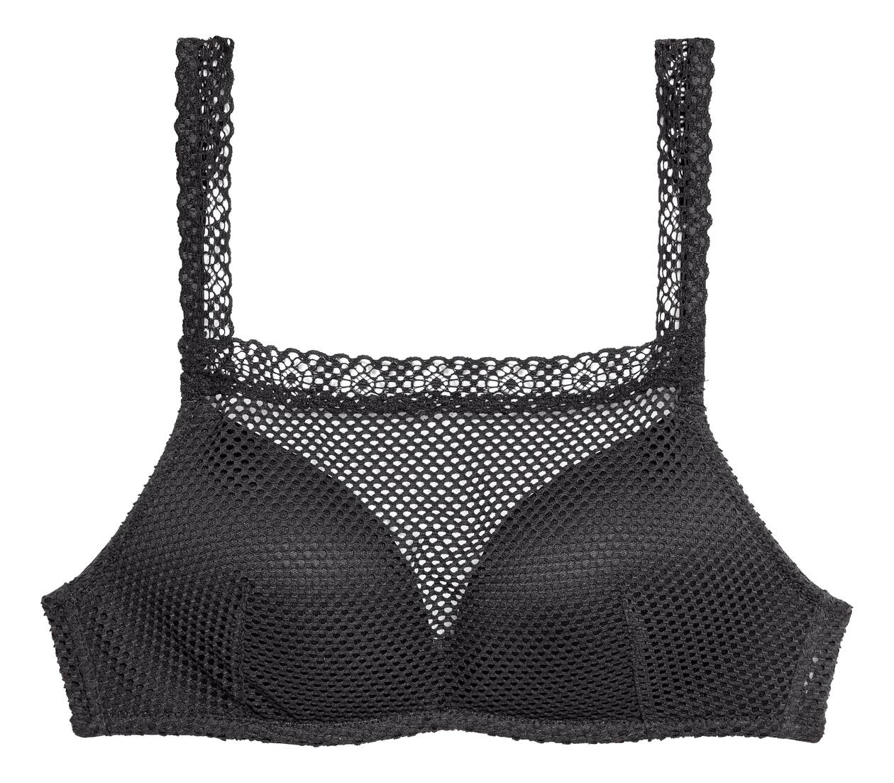 Mesh Push-up Bra - Black - Ladies | H&M US