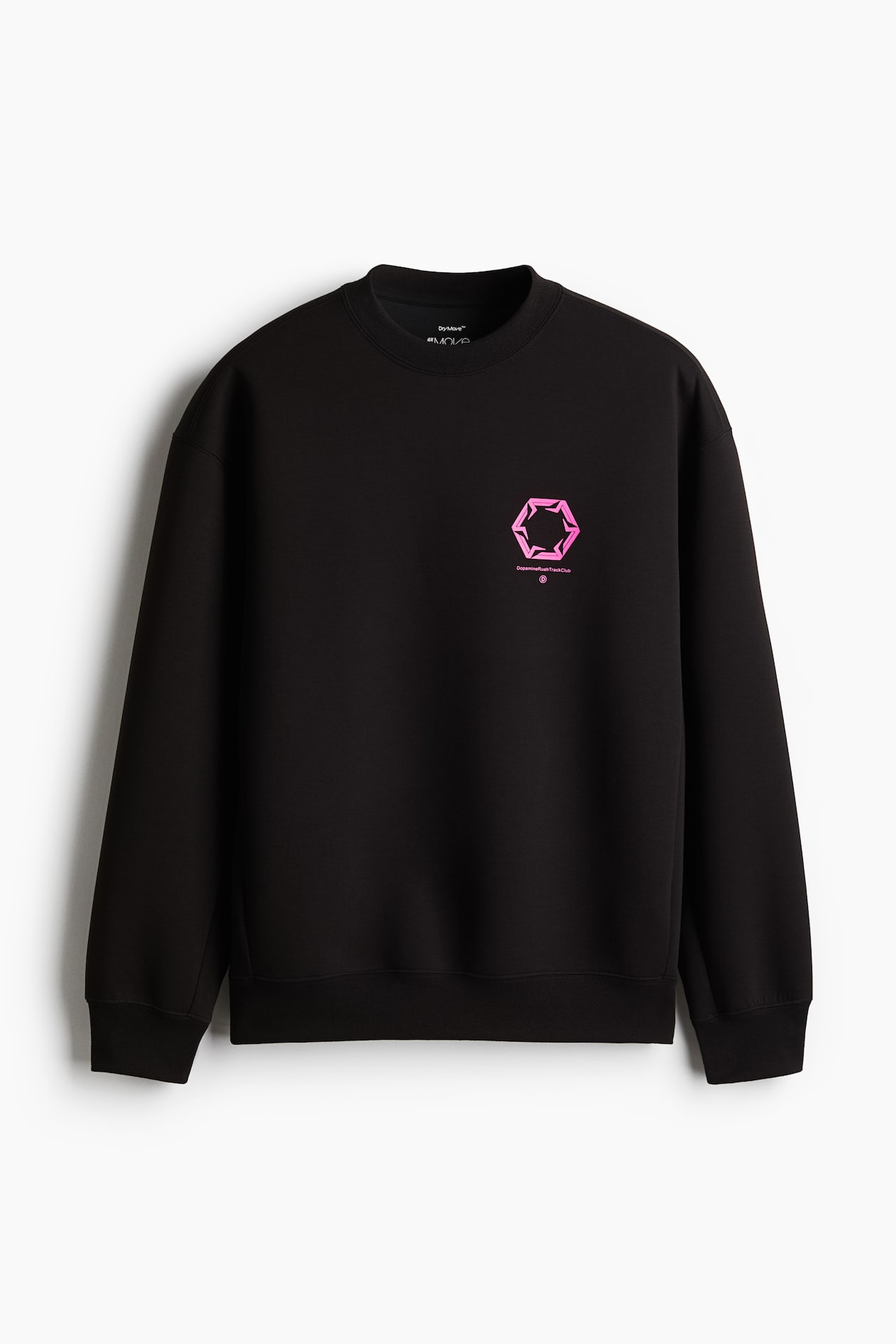 Men’s Black/Dopamine Rush Loose Fit Activewear Sweater With DryMove ...