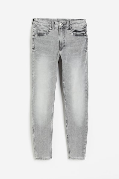Skinny High Jeans - Gris claro - MUJER | H&M ES