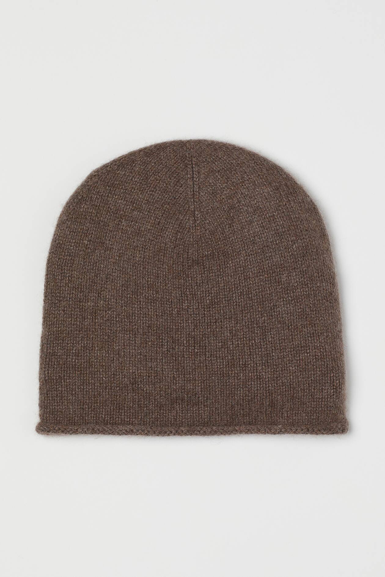 Cashmere Hat - Dark taupe - Ladies | H&M US