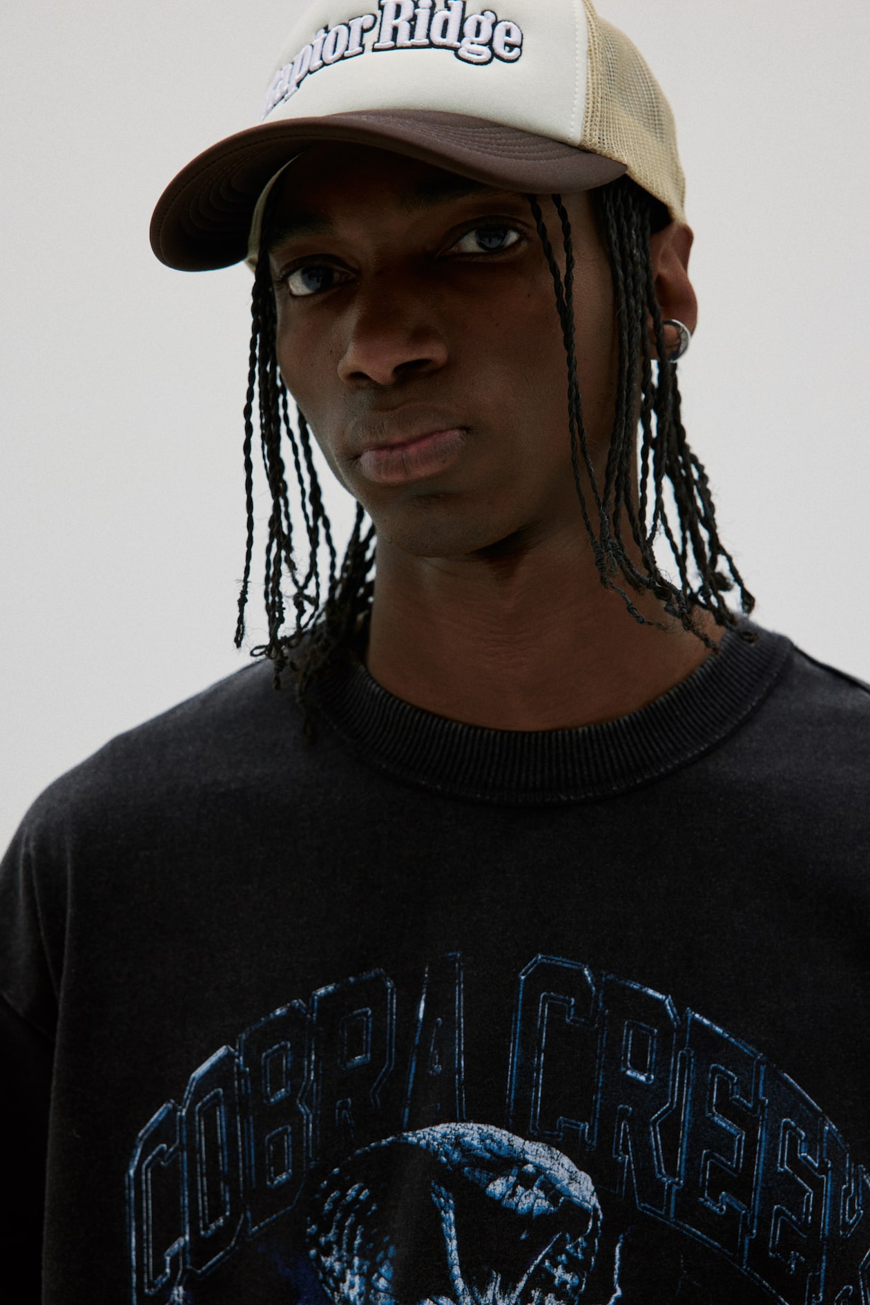 Loose-Fit Printed T-Shirt - Black/Cobra Creek - Men | H&M US