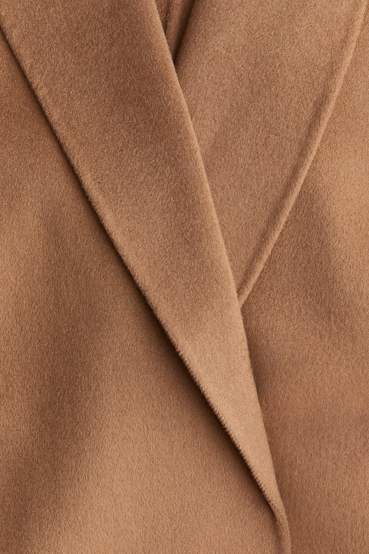 Women's Dark beige Handmade wool-blend coat | H&M GB