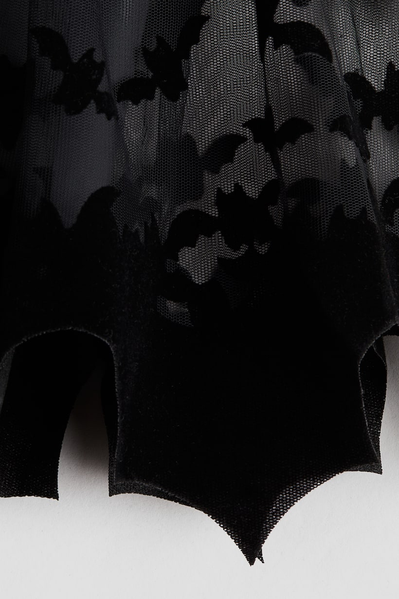Tulle Skirt - Black/bats - Kids | H&M US