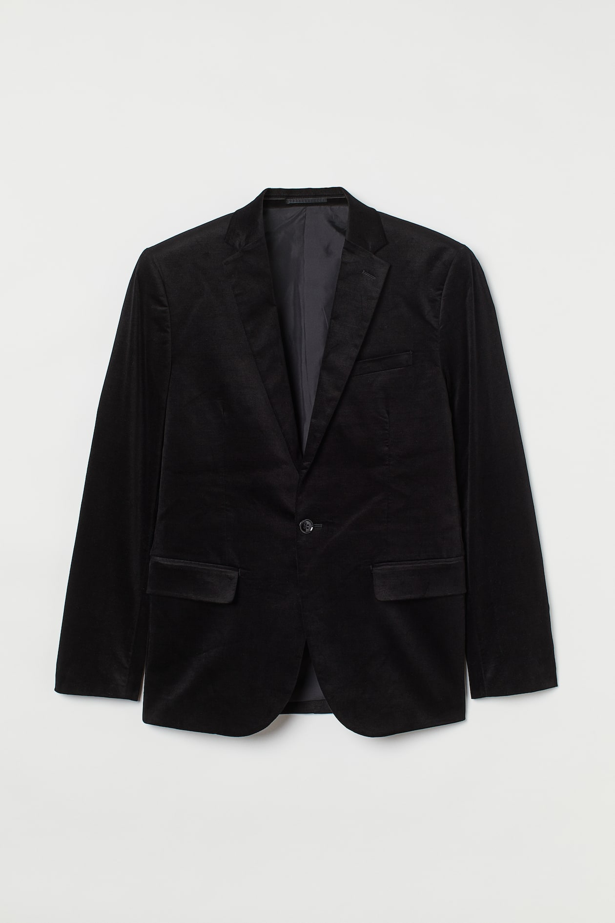 Sako od somota Slim Fit - Crna - Men | H&M RS