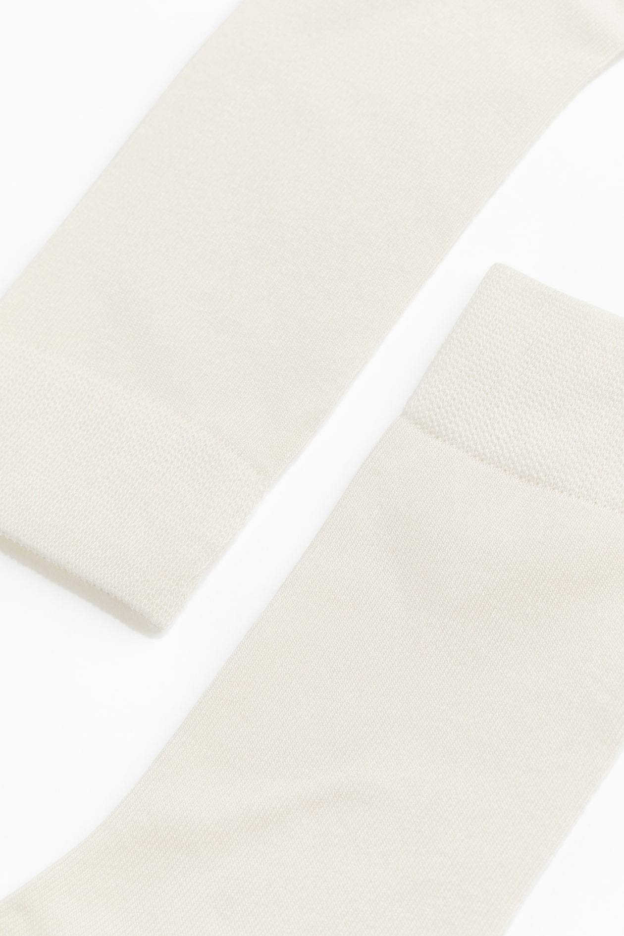 Bamboo Viscose-Blend Socks - Cream - Men | H&M US