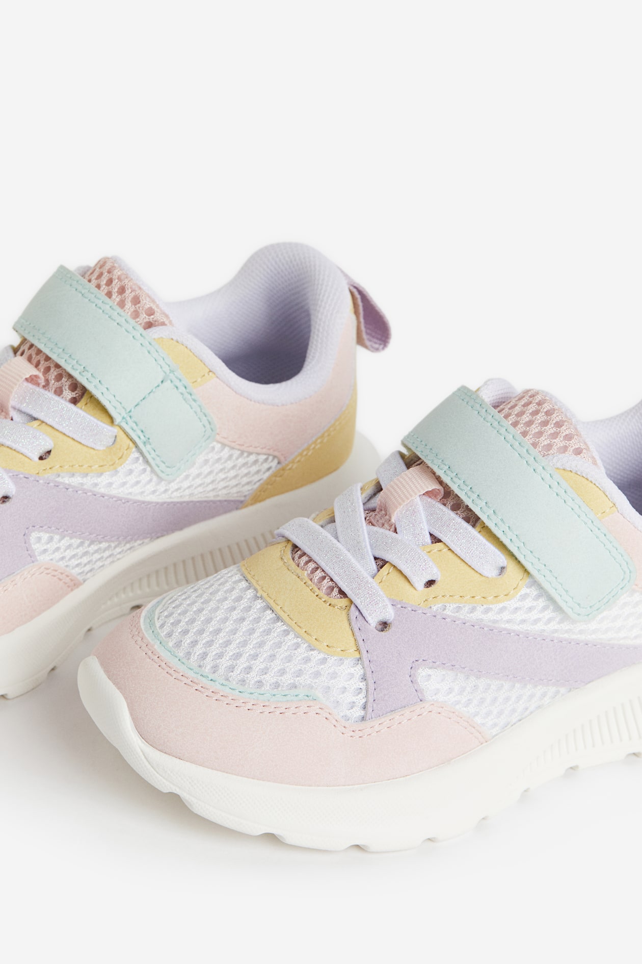 Lightweight-sole Sneakers - Light pink/color-block - Kids | H&M US