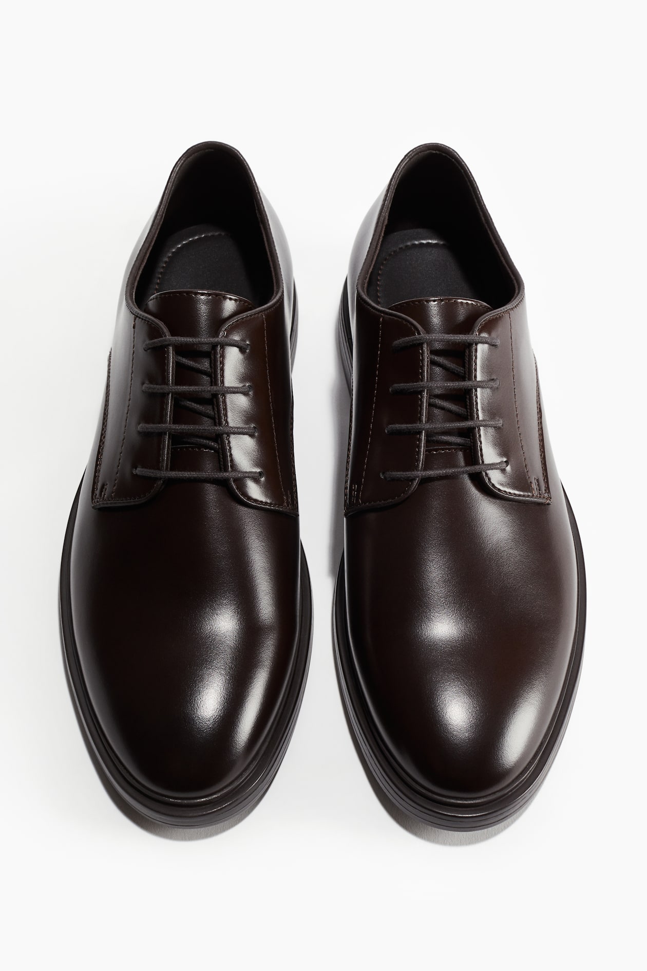 Men’s Dark brown Derby Shoes | H&M US