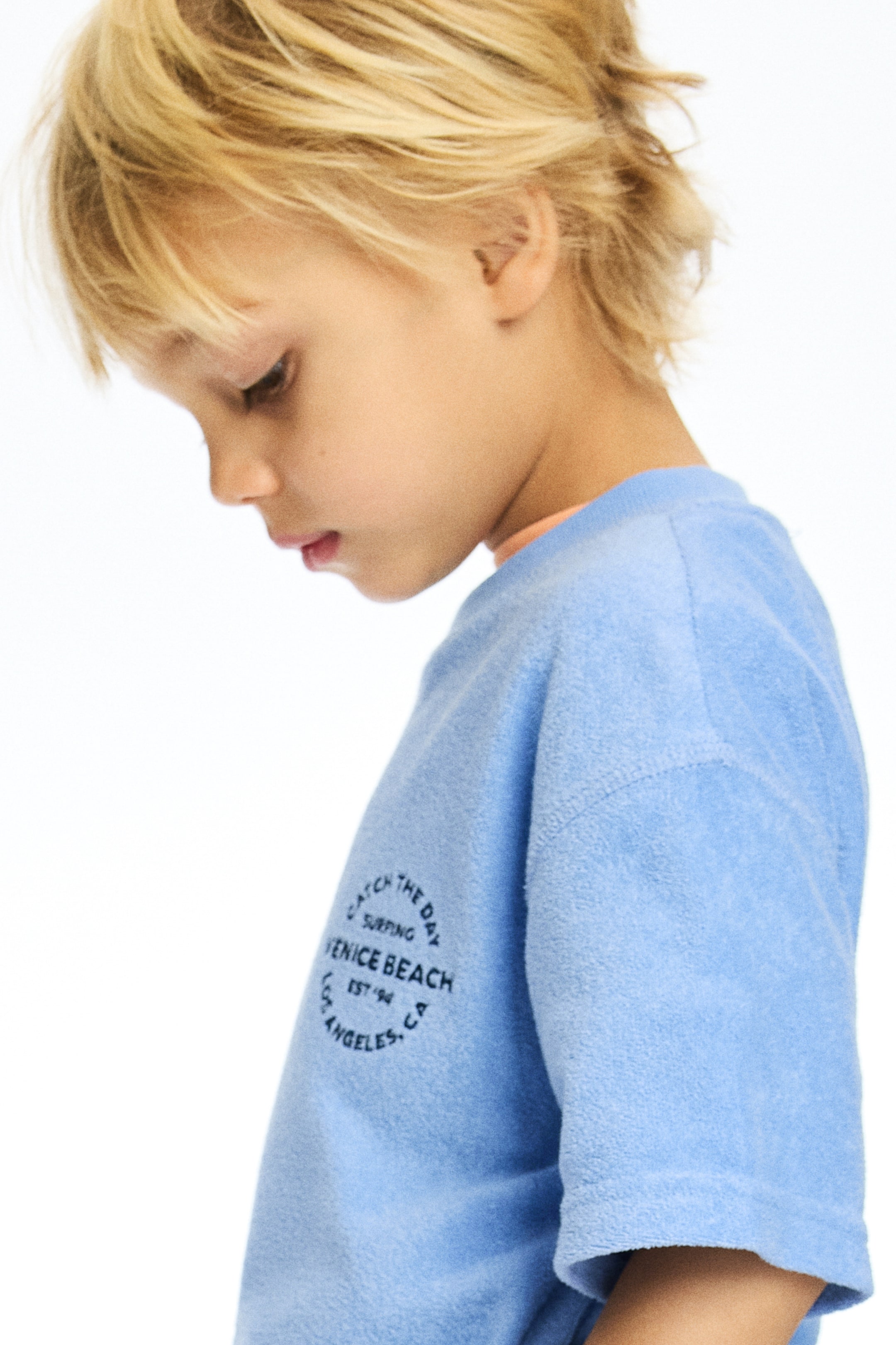 Blue/Venice Beach 2-Piece Terry Set for kids | H&M PH