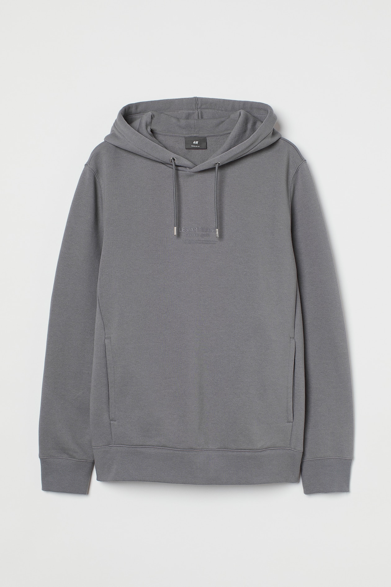 Hooded top - Graphite grey - Men | H&M IN
