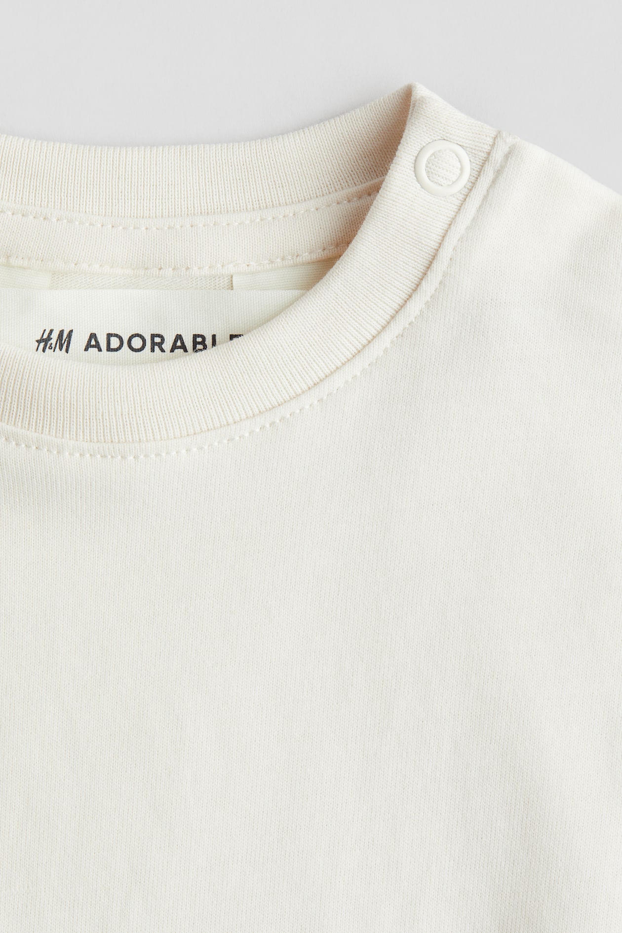 White Loose-Fit Pima Cotton T-Shirt for kids | H&M US
